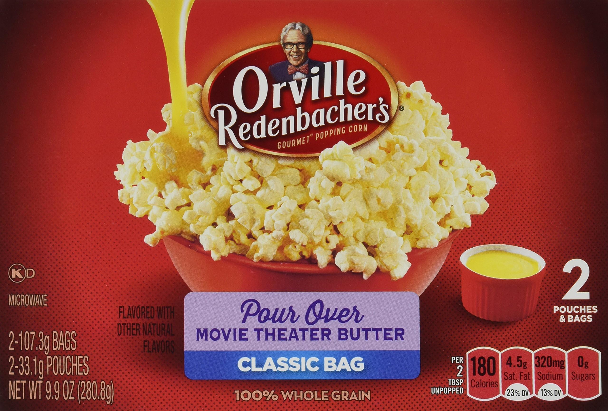 Amazon.com: Orville Redenbacher, Pour Over Movie Theater Butter Popcorn ...