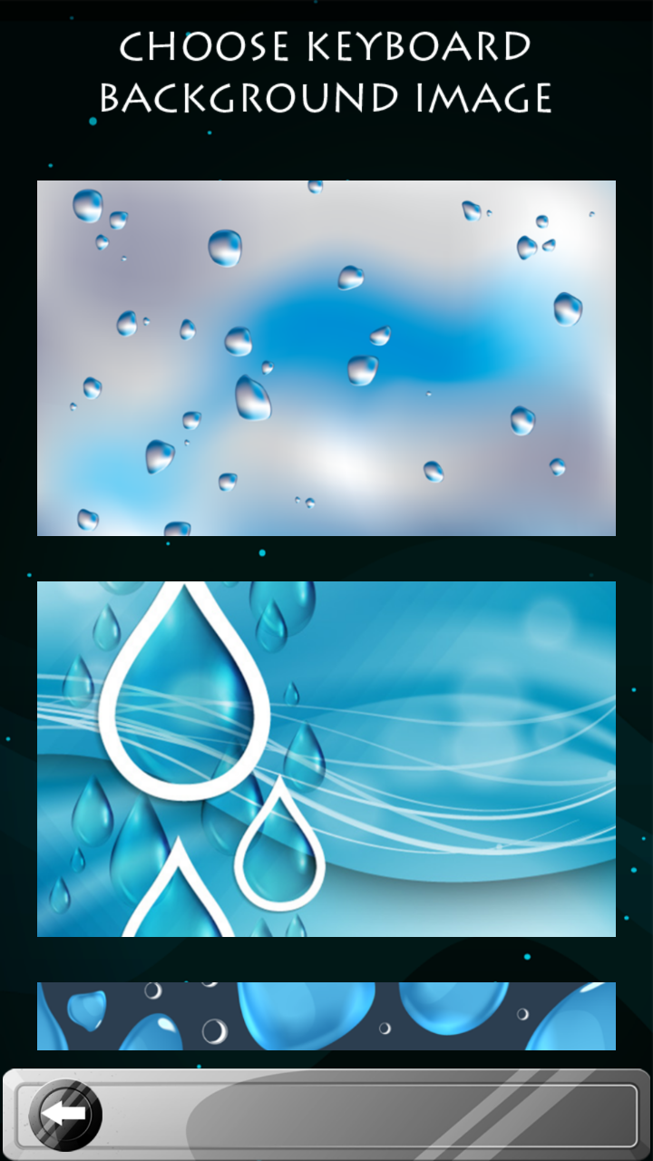 Water Drops Keyboards - App on Amazon Appstore