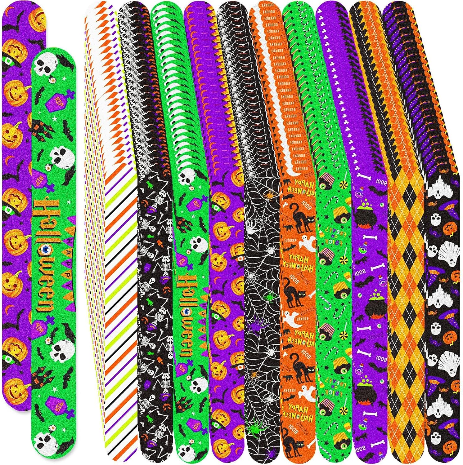 Amazon.com : Lasnten 200 Pcs Nail Files Bulk Set for Natural Nails ...