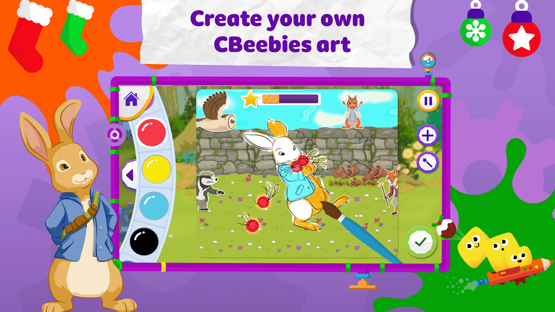 BBC CBeebies Get Creative - Build, paint and play! - App on the Amazon ...