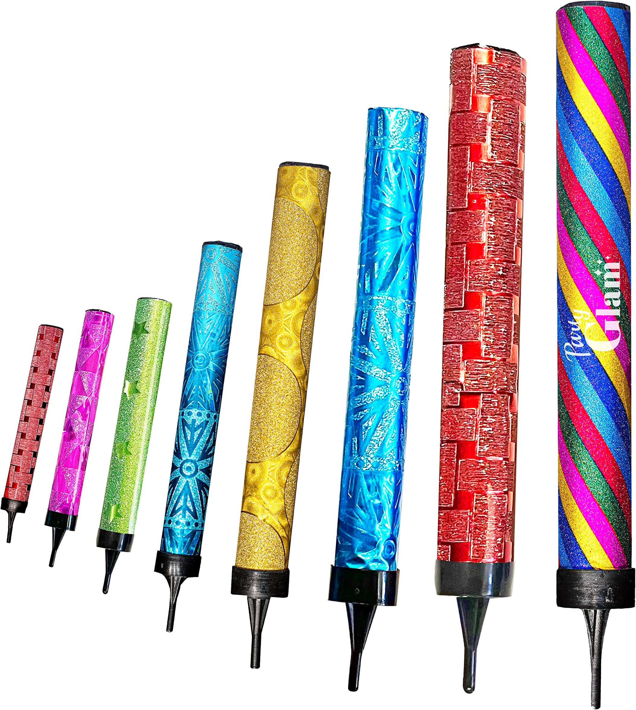 Velas de chispas Flow Magic 100 piezas cambios de color en 3 tiempos 14 ...