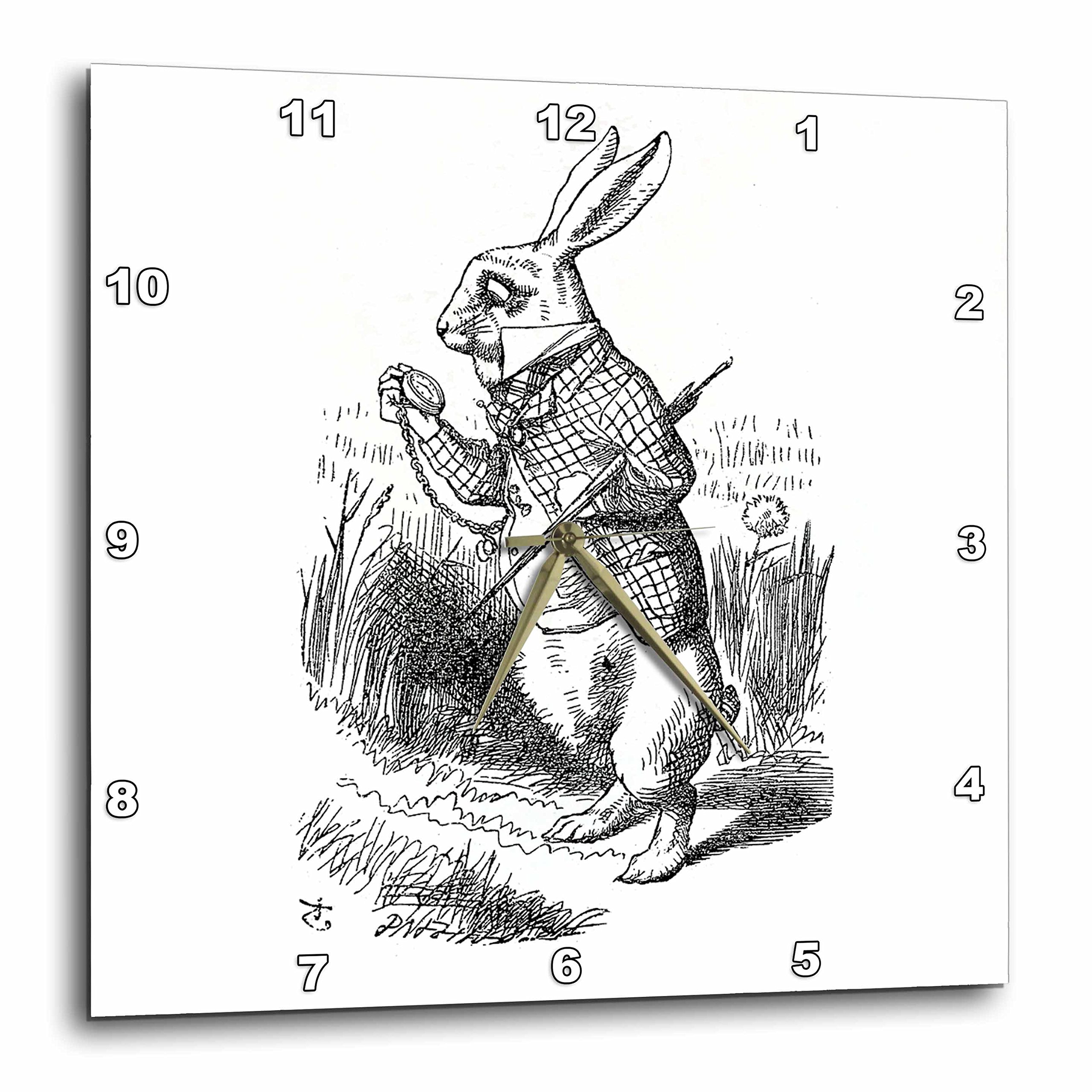 White Rabbit Pocket Watch Clip Art