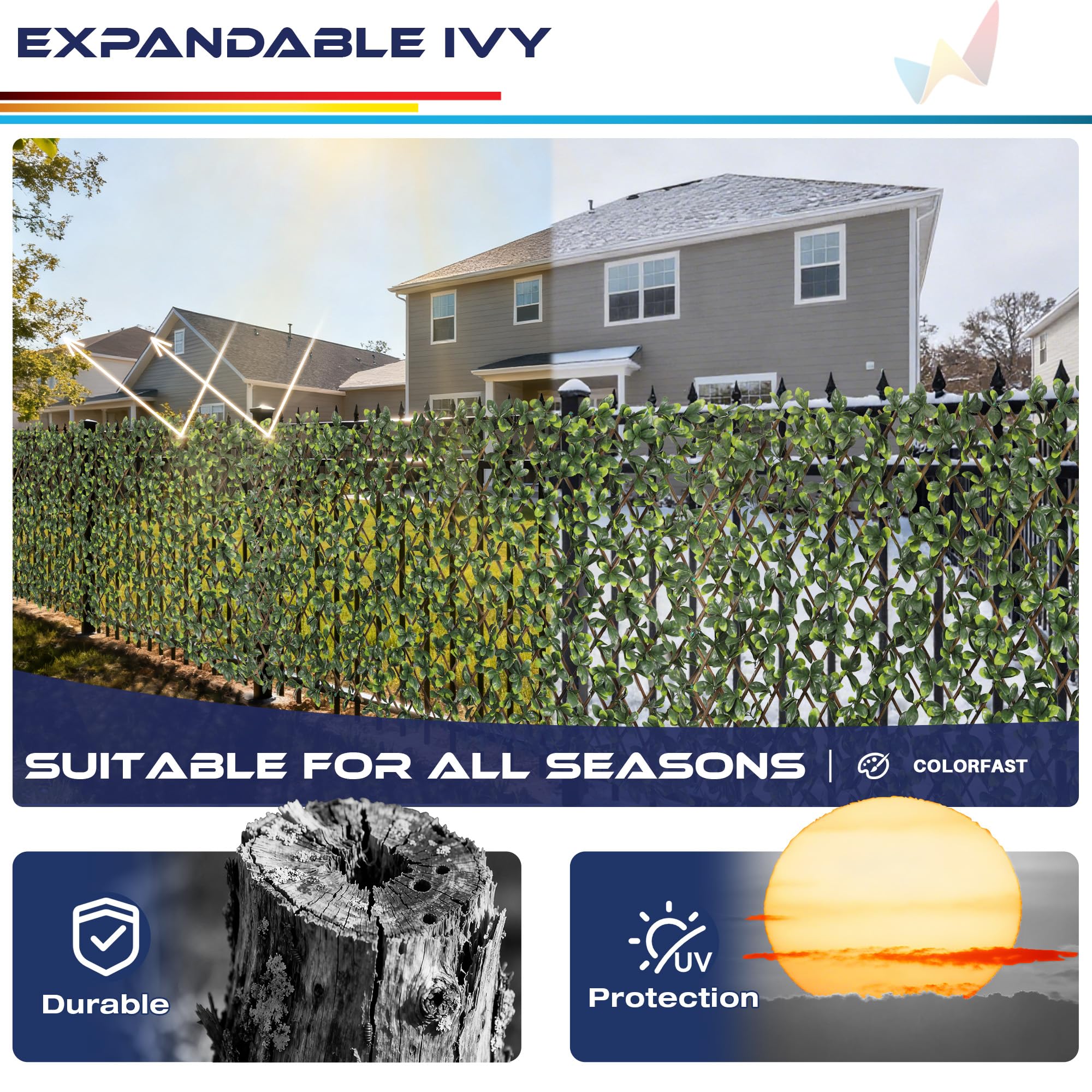 Snapklik.com : Windscreen4less Artificial Expandable Ficus Leaf Faux ...