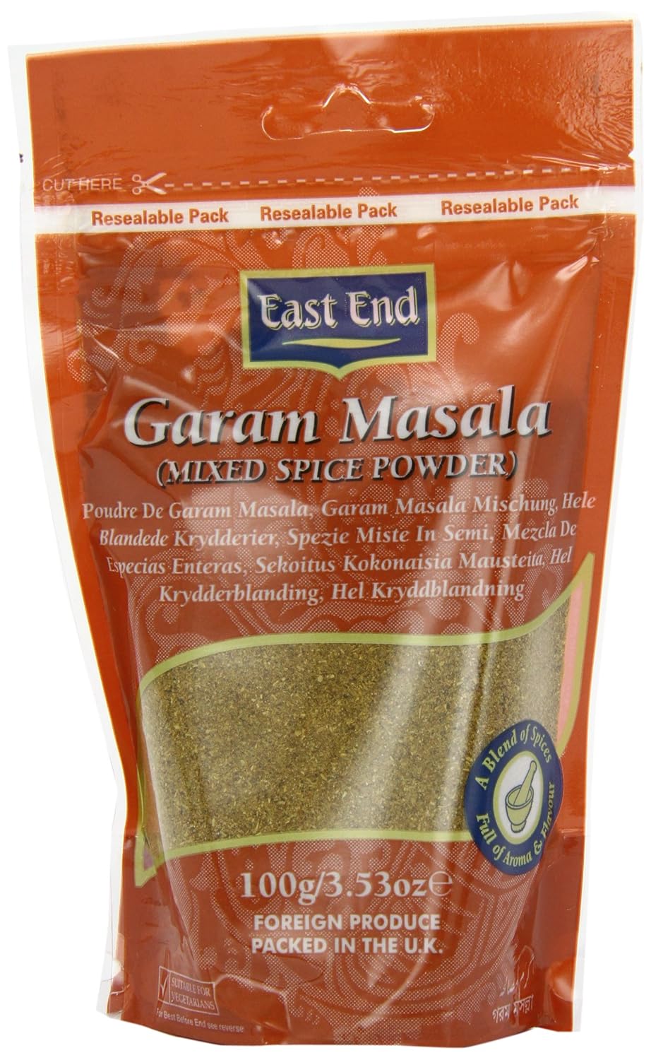 East End Garam Masala Powder 100g : Amazon.de: Lebensmittel & Getränke