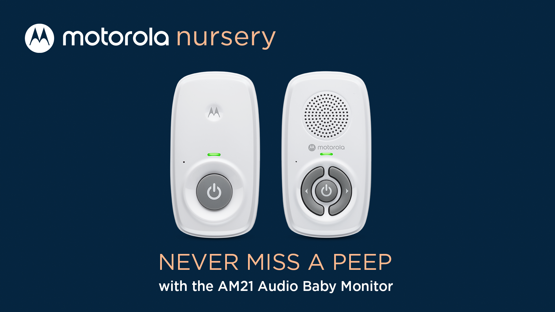 Watch Motorola AM21 Audio Baby Monitor on Amazon Live