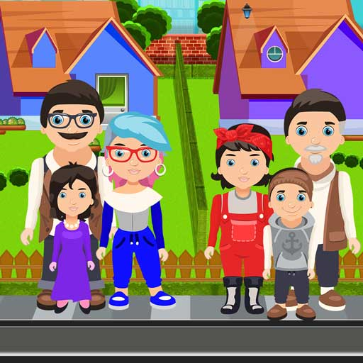 Pretend House Neighborhood - Play with neighbor friends in playhouse ...