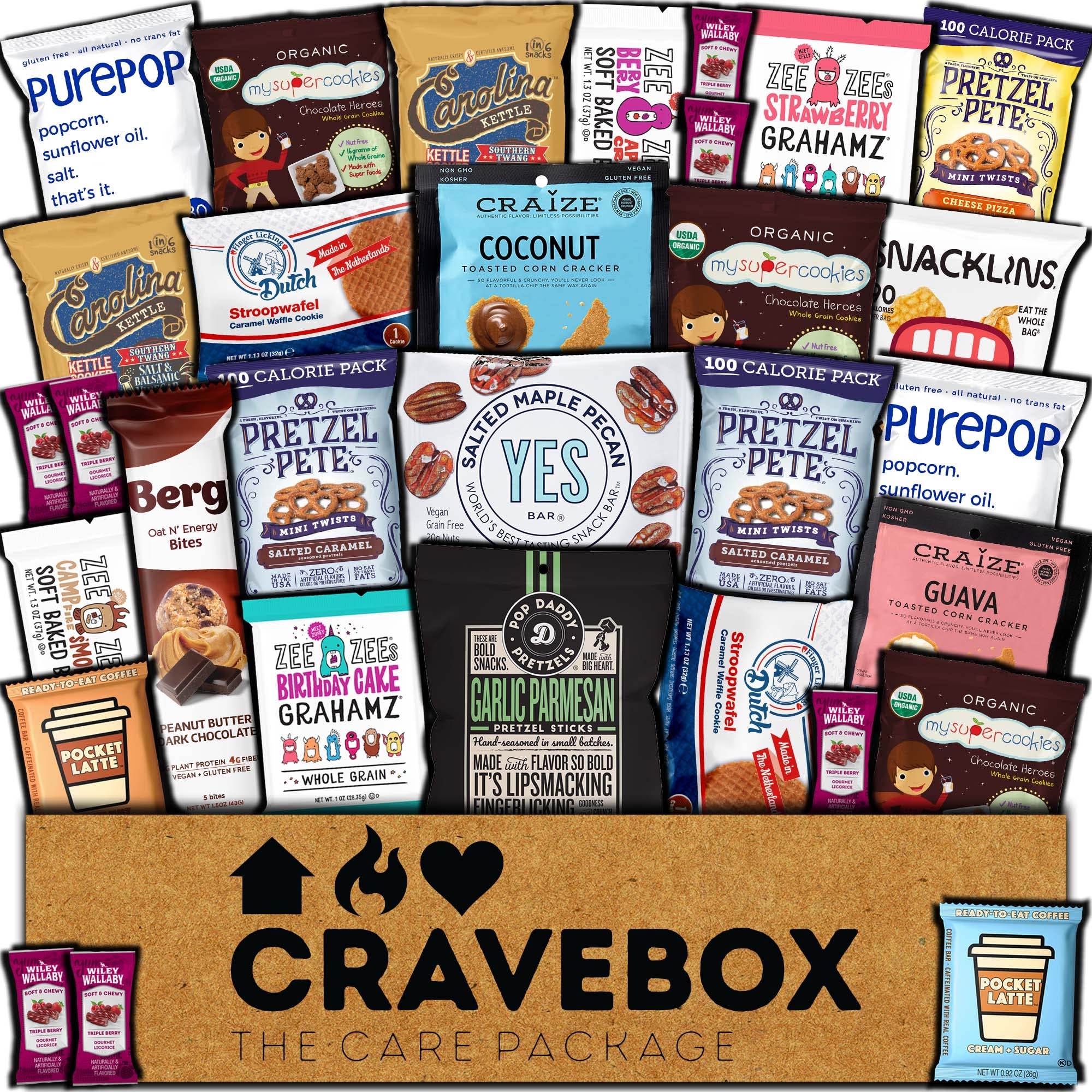 Buy CRAVEBOX Gourmet Specialty Snack Box Care Package (30ct) Finals ...