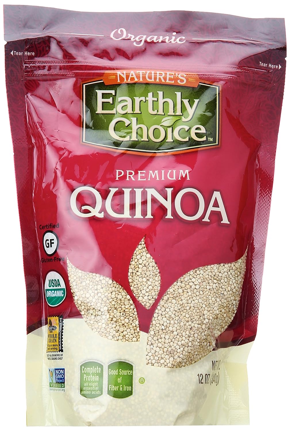 Amazon.com : Nature's Earthly Choice Quinoa, 12 oz : Grocery & Gourmet Food