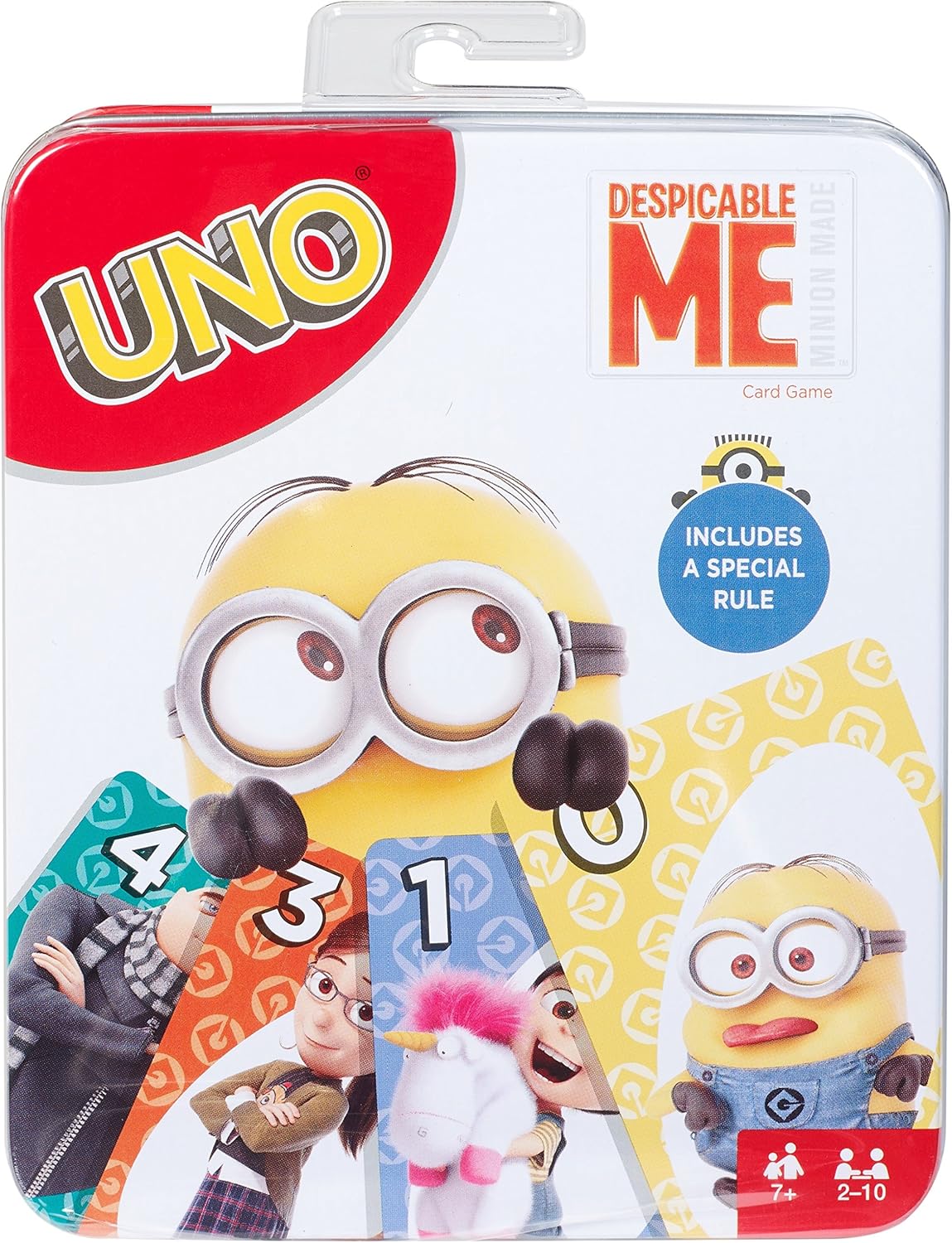 Amazon.com: UNO: Despicable Me - Card Game (Tin Box) : Toys & Games