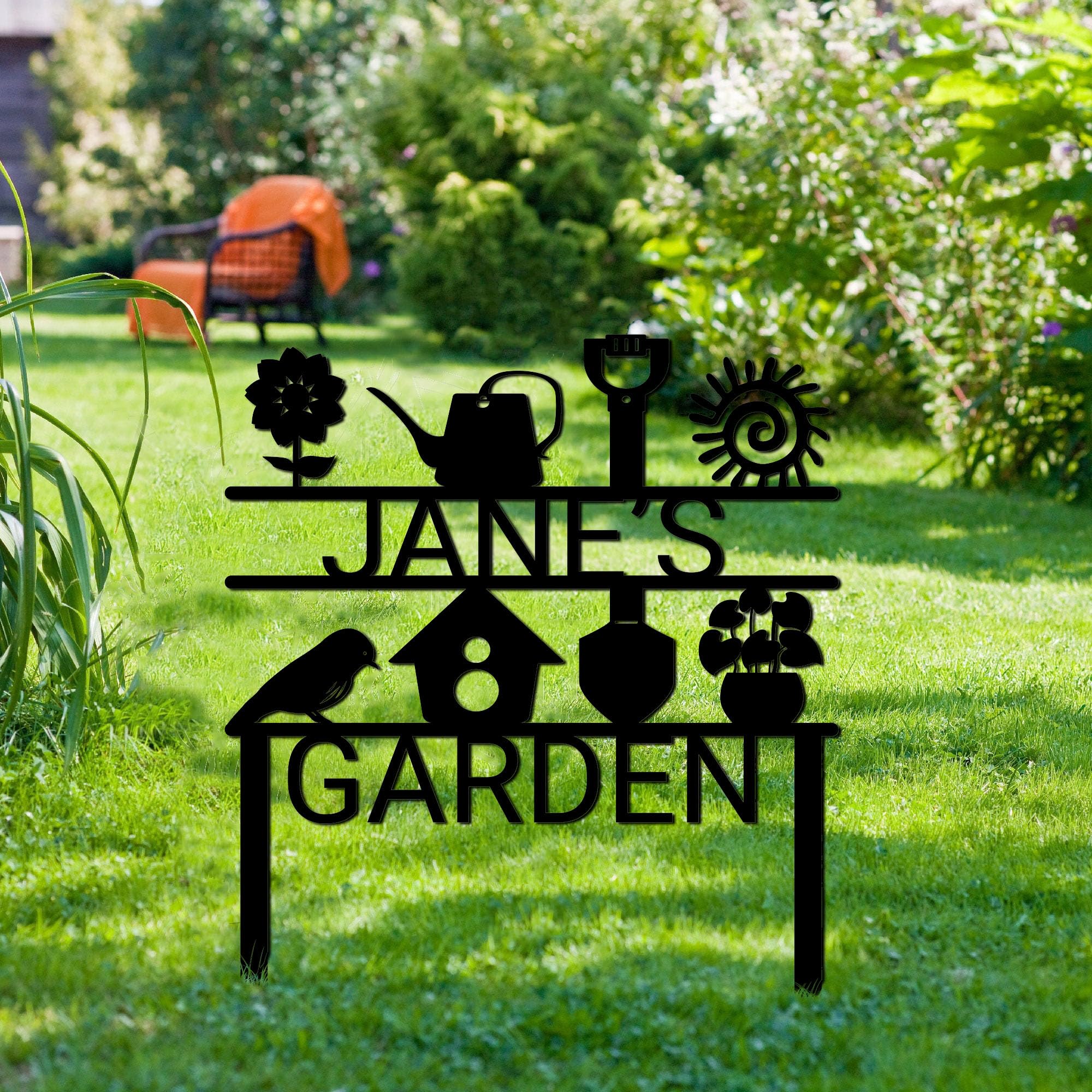 Letreros De Jardín Personalizados