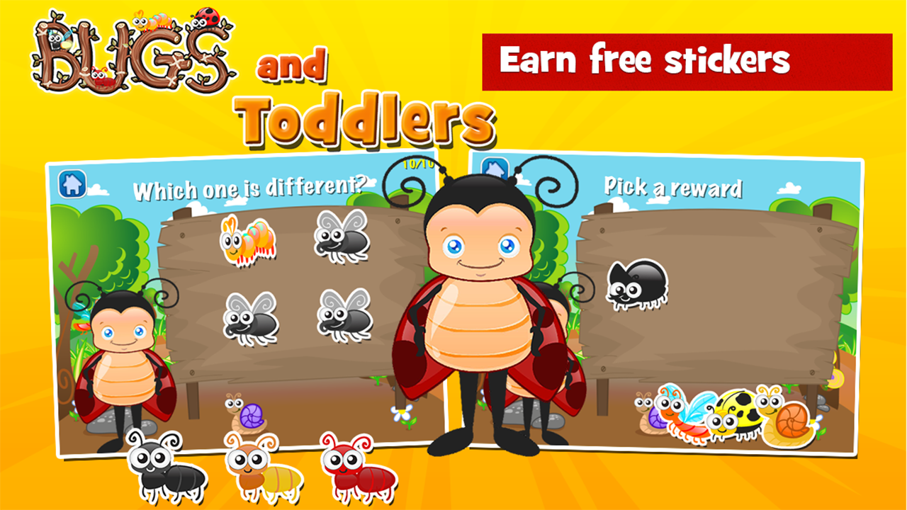 Bugs and Toddlers: Preschool Learning Games for Boys and Girls - App on ...
