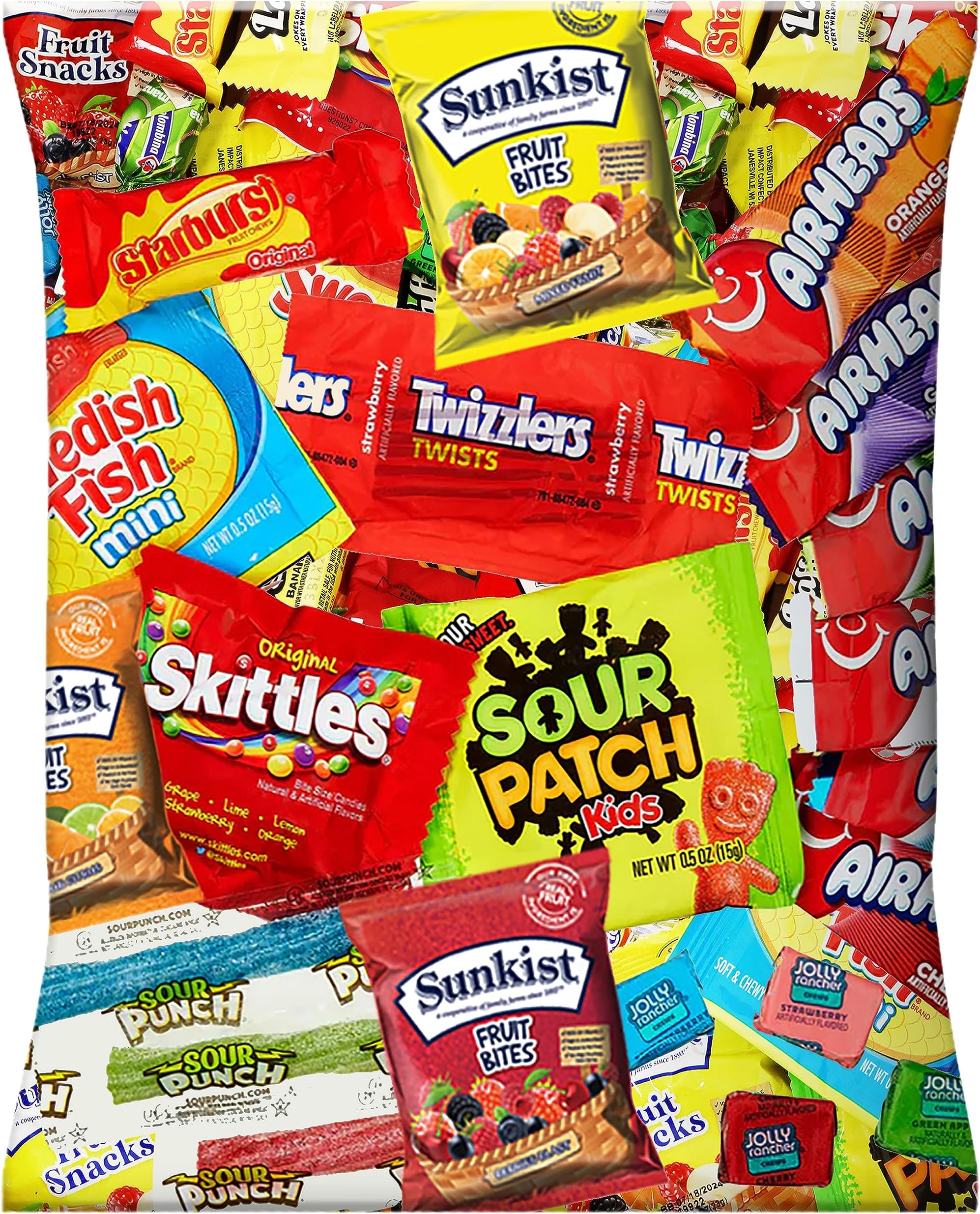 Amazon.com: Sarah's Candy Factory Halloween Bulk Assorted Fruit Candy ...
