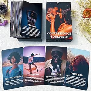 Amazon.com: GZXINKE Confession of Soulmate Oracle Cards, African ...