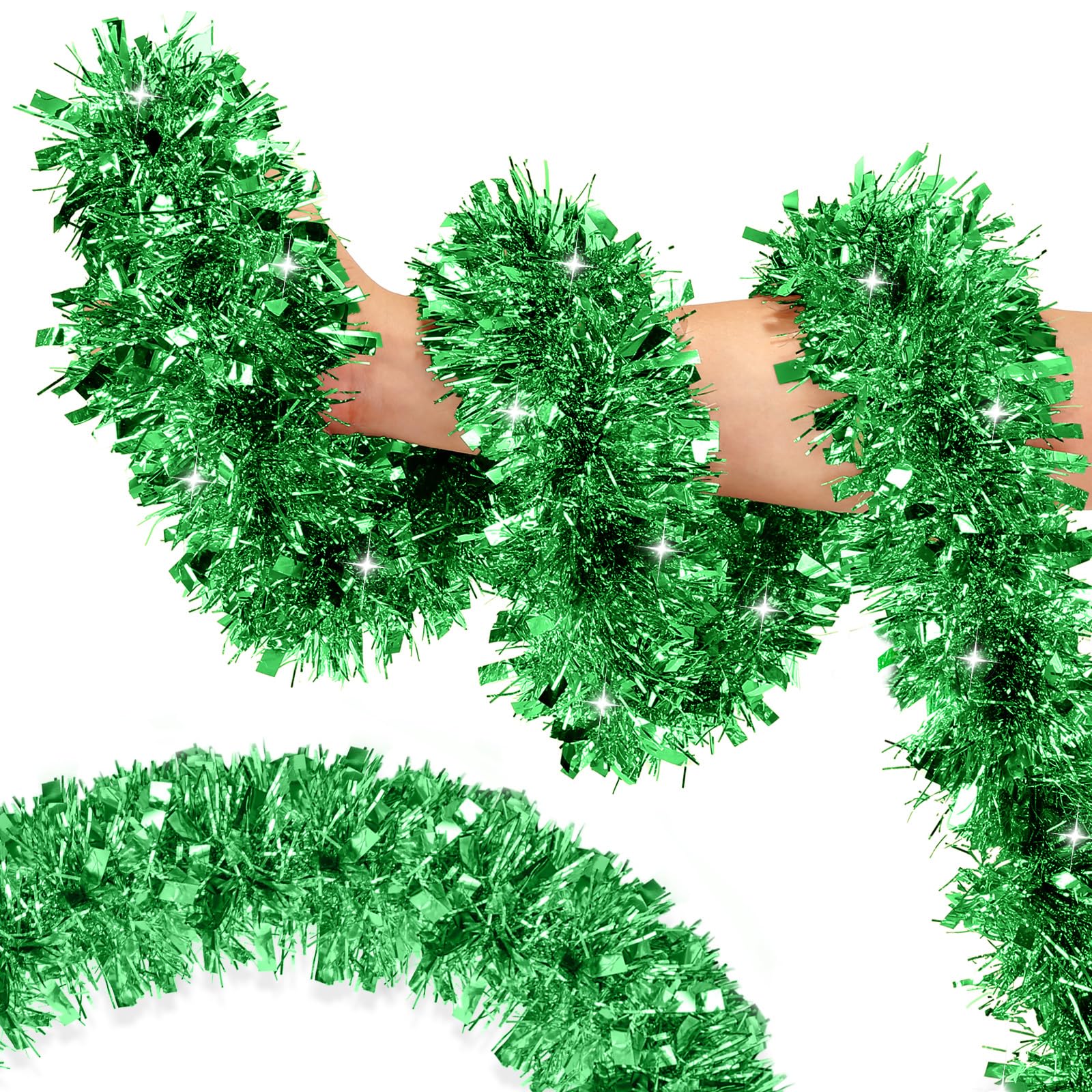 Amazon.com: 50Ft St. Patrick's Day Garland Green St. Patrick's Day ...