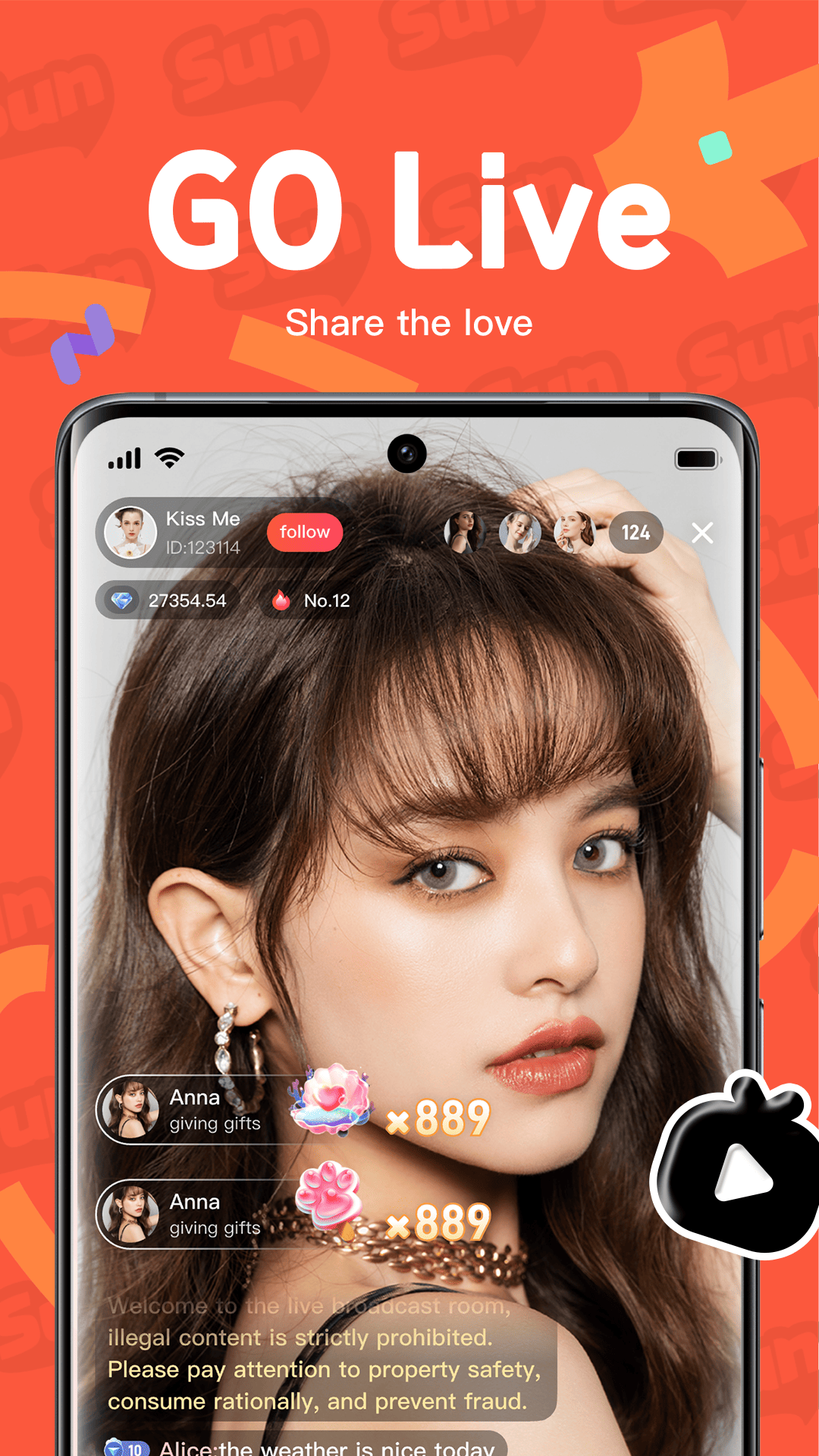 Sungo - Live Stream&Video - Application sur Amazon Appstore