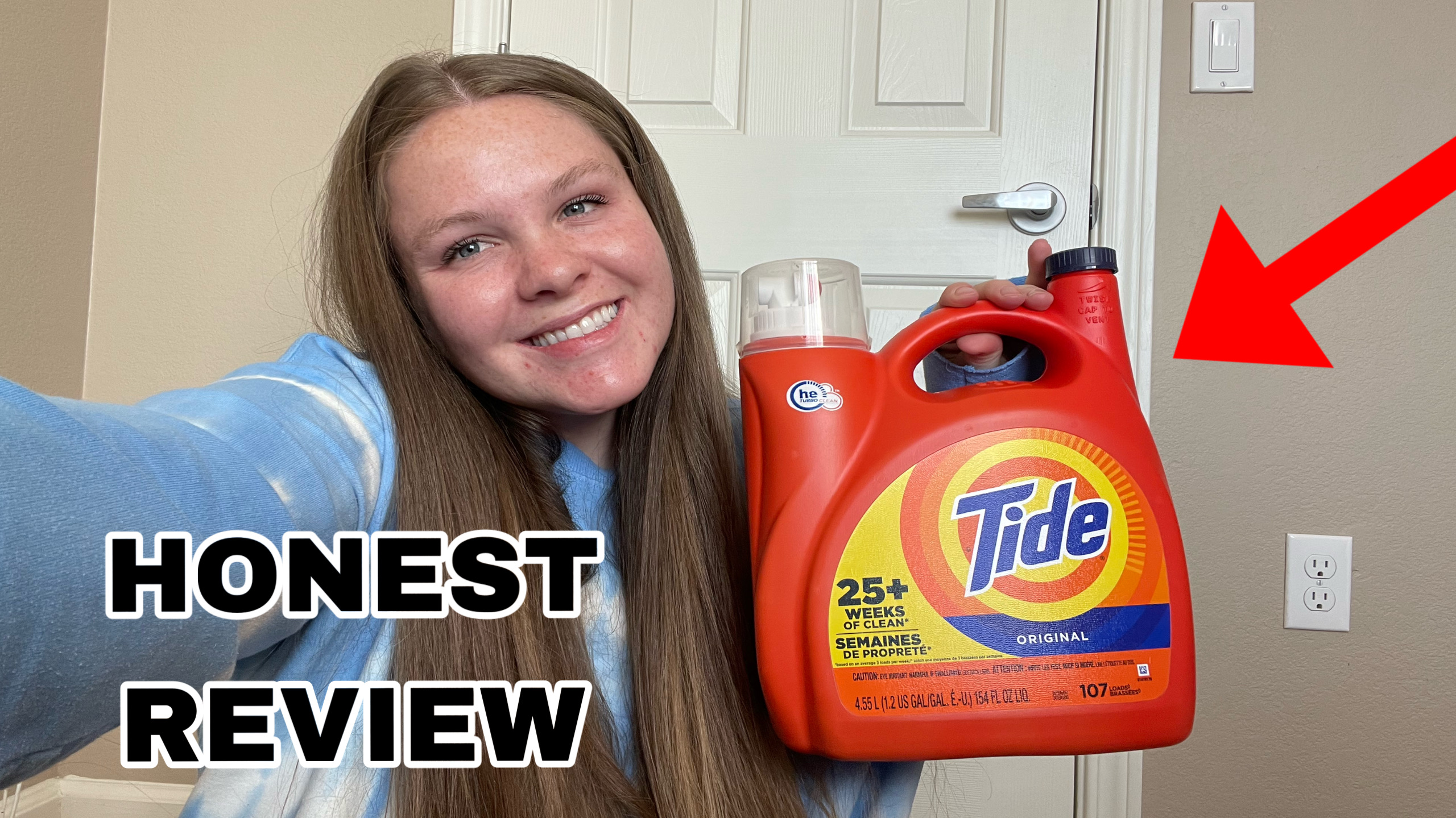 Watch Honest Review - Tide Liquid Laundry Detergent on Amazon Live