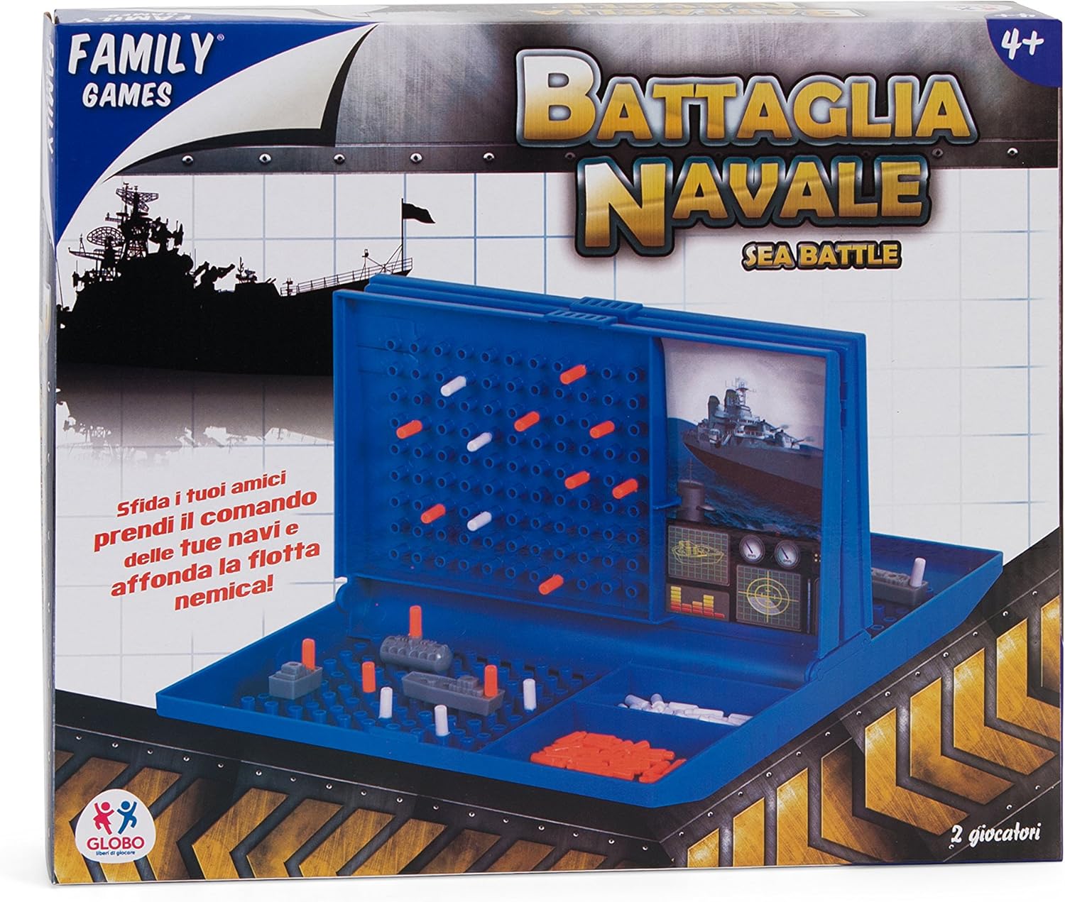 Family Games- Gioco Battaglia Navale, 156342 : Amazon.it: Giochi e ...