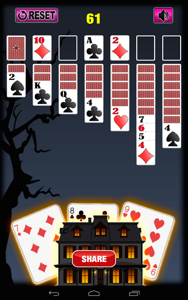 Solitaire Free Mania Haunted House - App on the Amazon Appstore