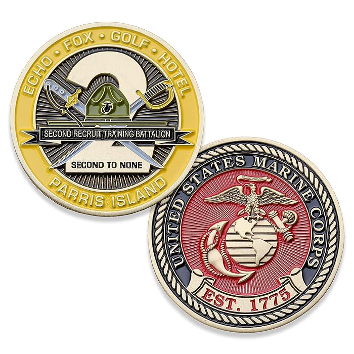 Buy USMC Second Recruit Training Battalion Challenge Coin - 2nd BN ...