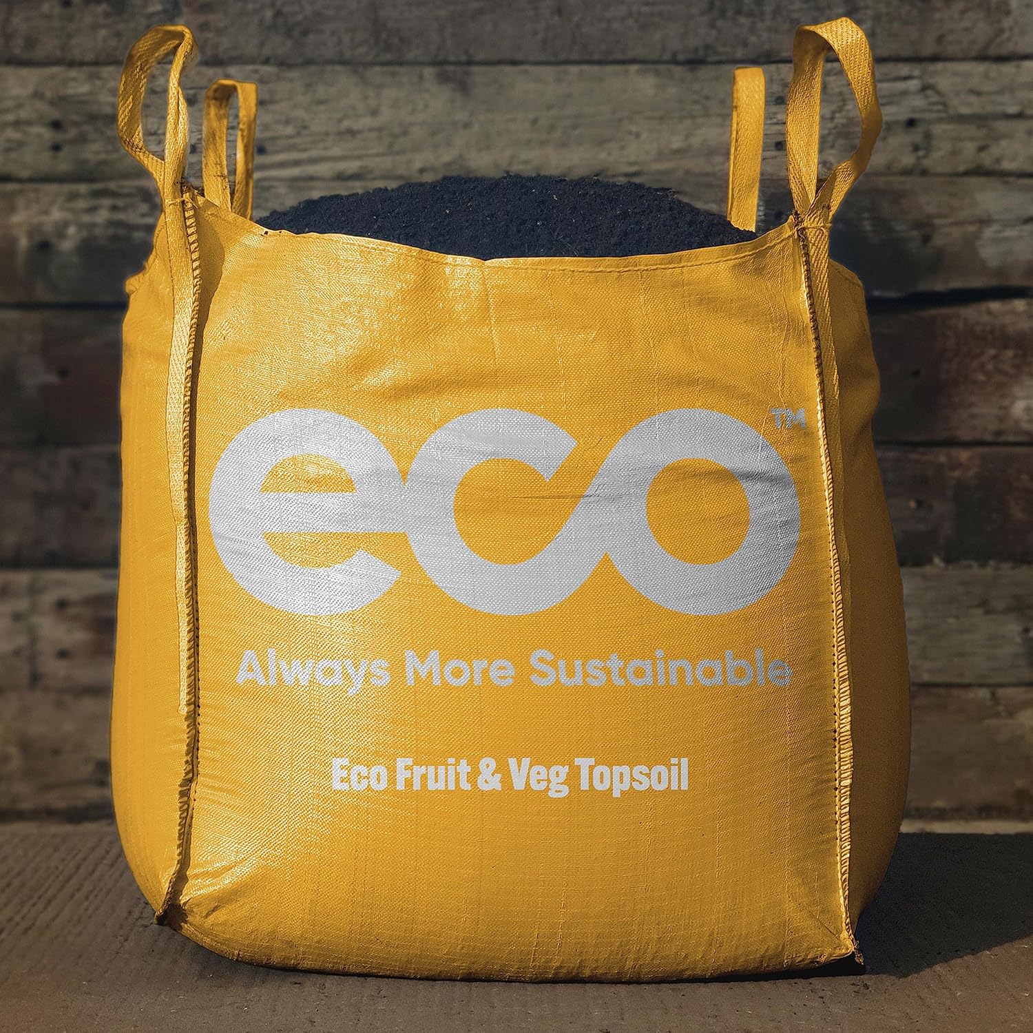ECO Organic Fruit & Veg Top Soil 750L XL Bulk Bag 10mm Screened ...