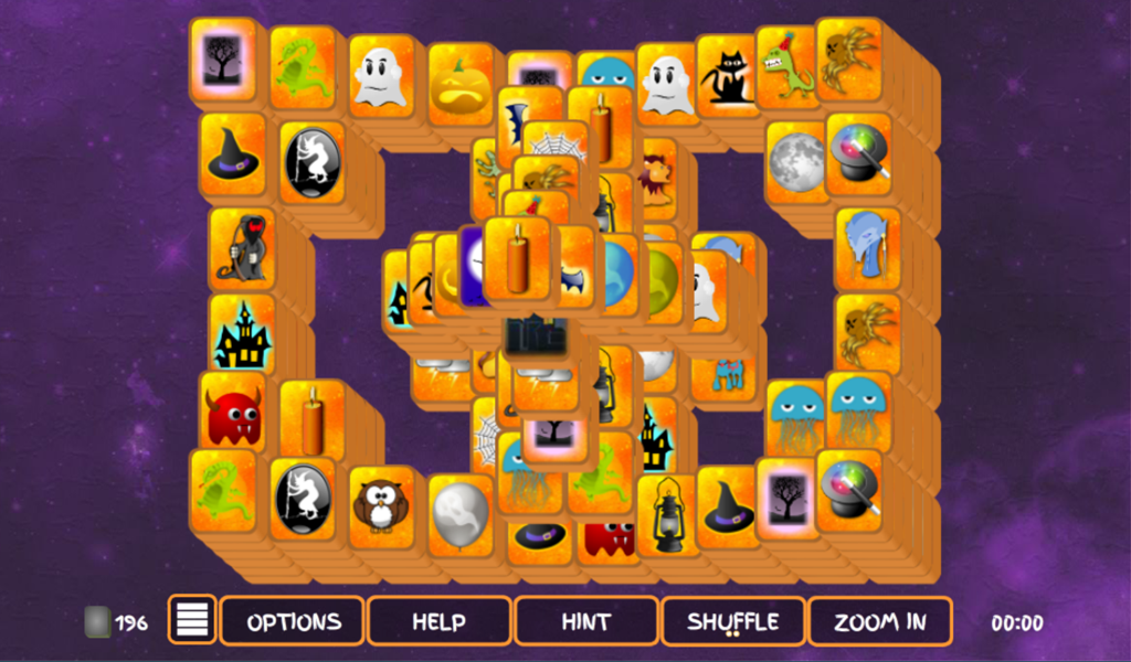 Mahjong Spooky Halloween - Mahjong Solitaire Game:Amazon.co.uk:Appstore ...