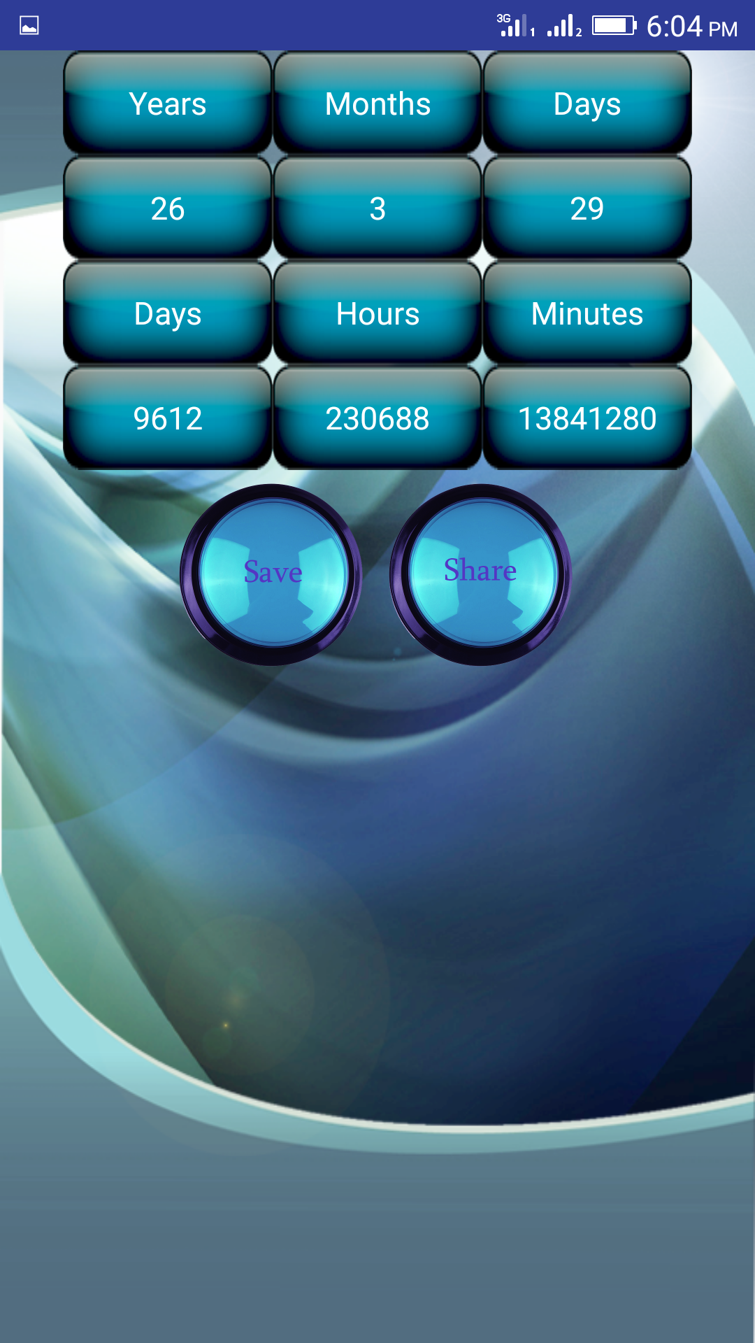 Age Calculator App On Amazon Appstore 1751