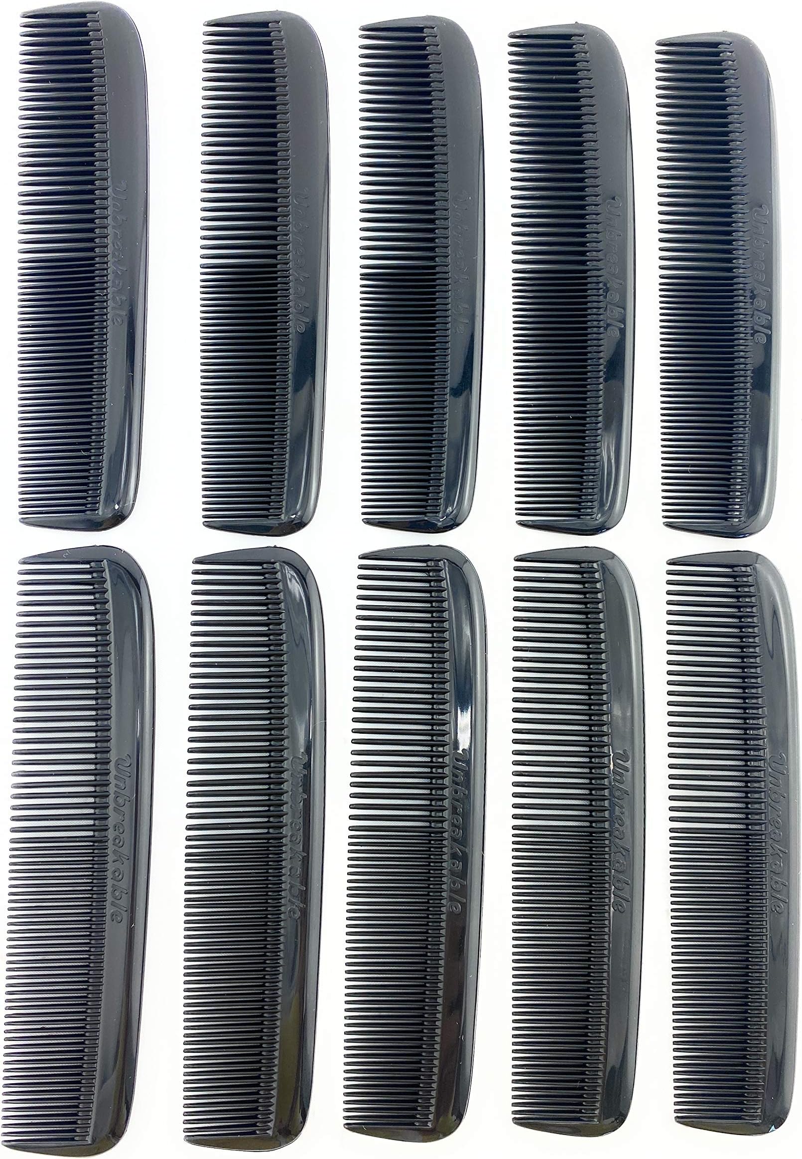 Amazon.com : 12 Pieces Quality Pocket Hair Comb & Mustache Combs for ...