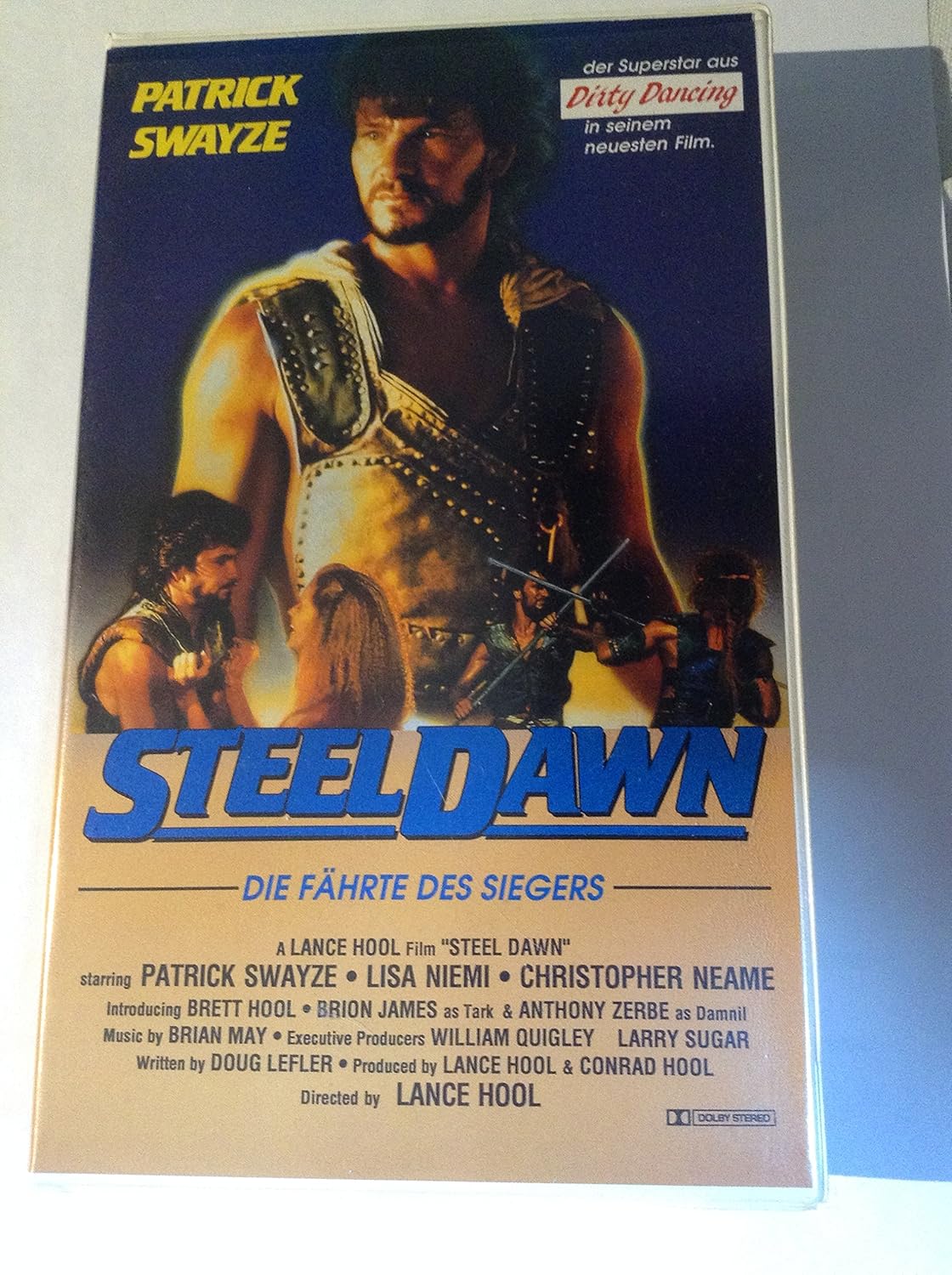 Amazon.com: Steel Dawn [VHS] : Patrick Swayze, Lisa Niemi, Anthony ...