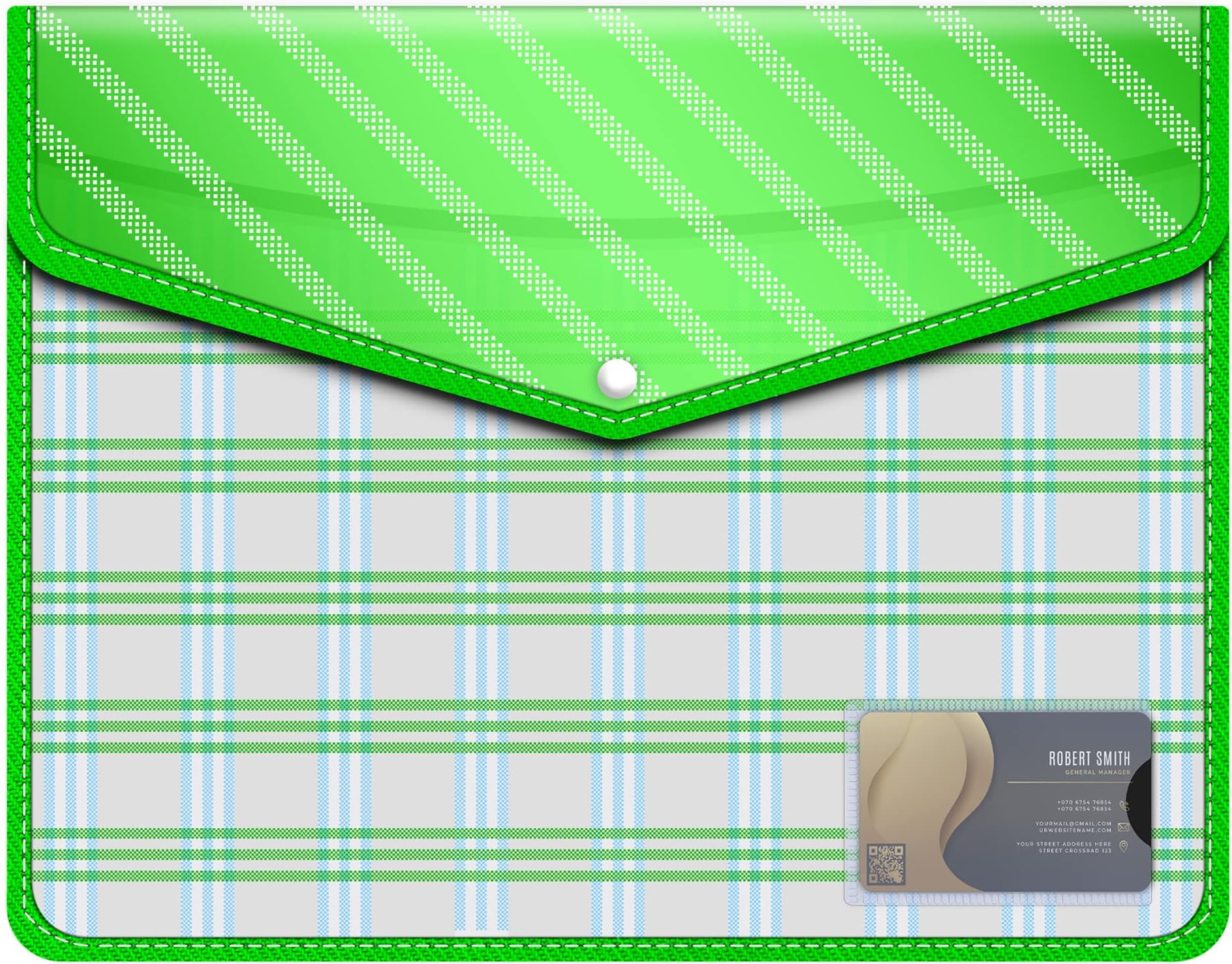 FEDUS Documents Holder Envelope Folder, Stylist Printed File Storage ...