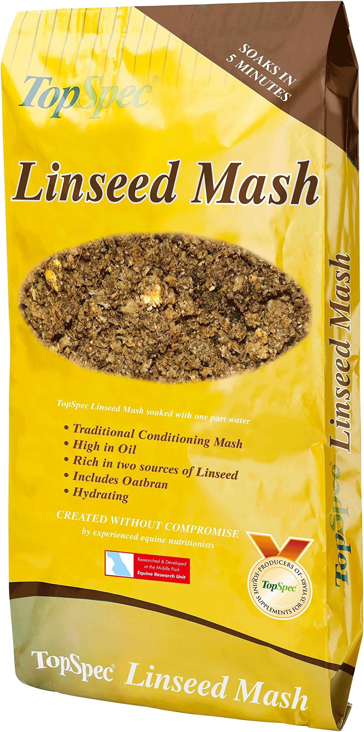 Topspec Linseed Mash Horse Feed 20kg : Amazon.co.uk: Pet Supplies