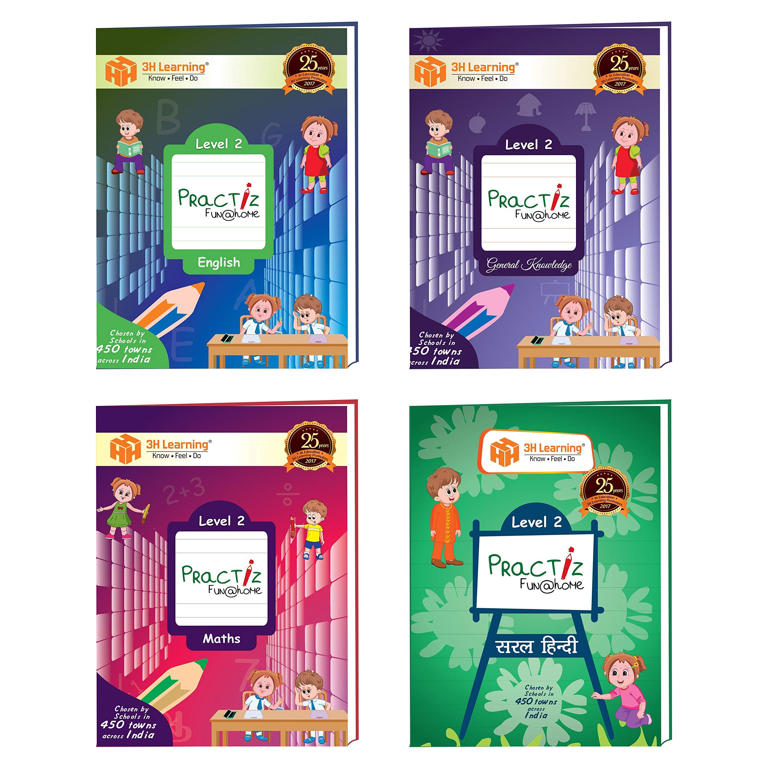 Buy UKG 336 Pages 4 Book Copy Pattern Good Hand Writing Practice KG 2 ...