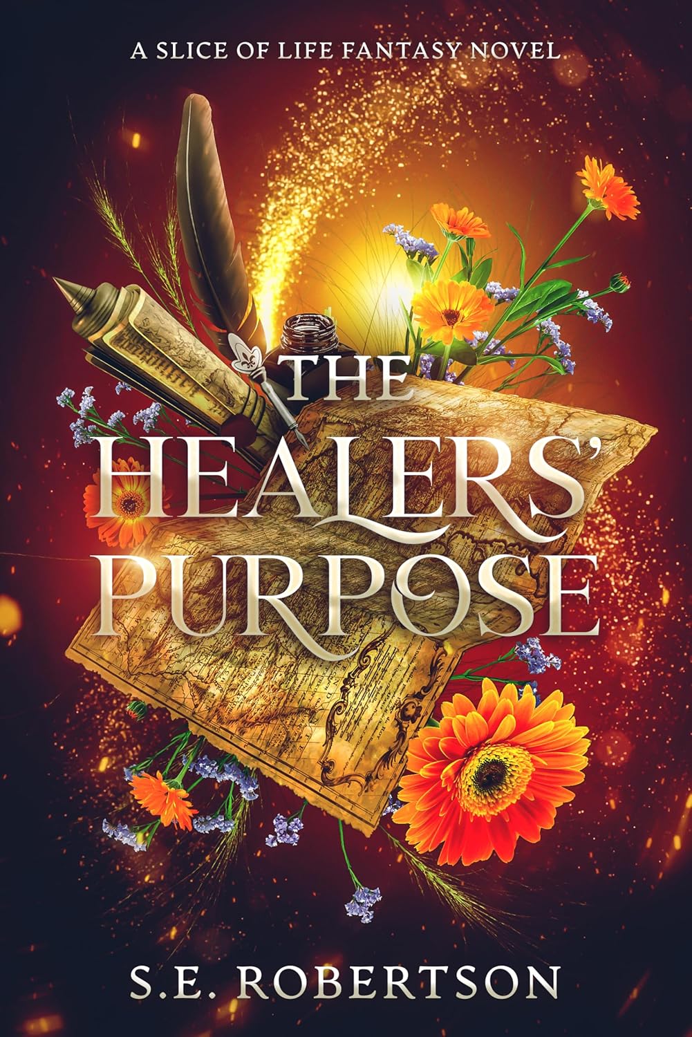 The Healers' Purpose: A Slice of Life Fantasy Novel eBook : Robertson ...