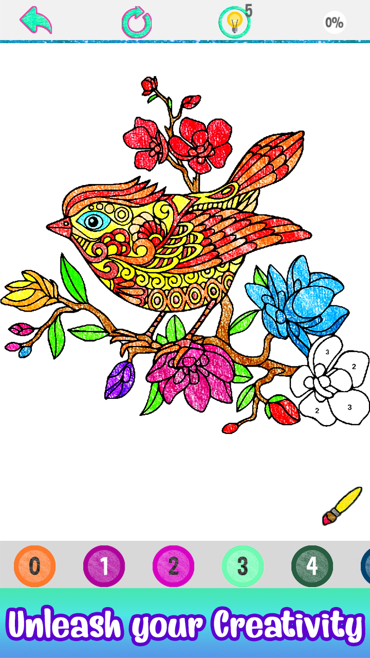 Crayon Color by Number - Grownups Coloring Book Pages - App on Amazon ...