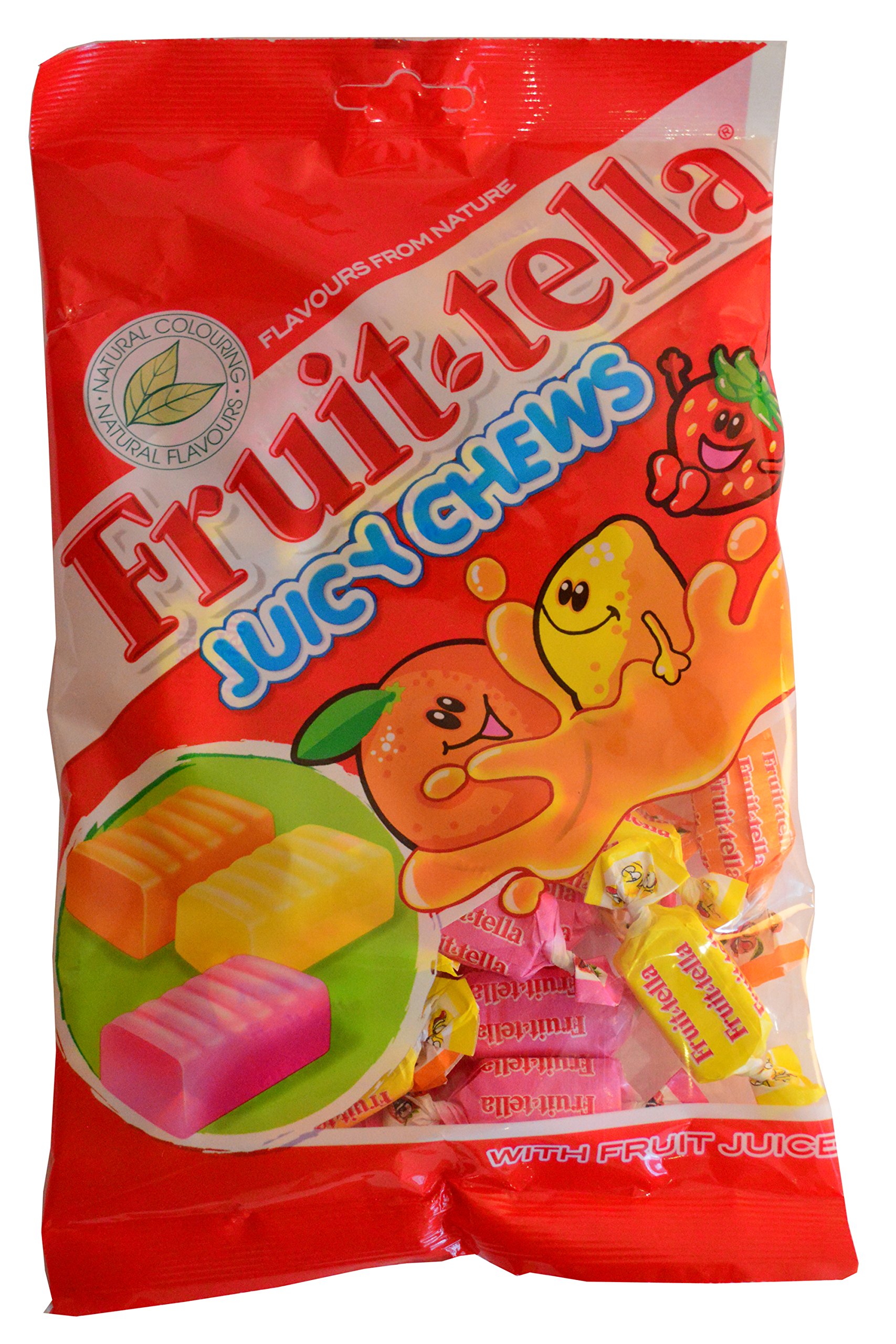 Fruit Tella Assorted Juicy Chews Sweets With Fruit Juice 200g ...