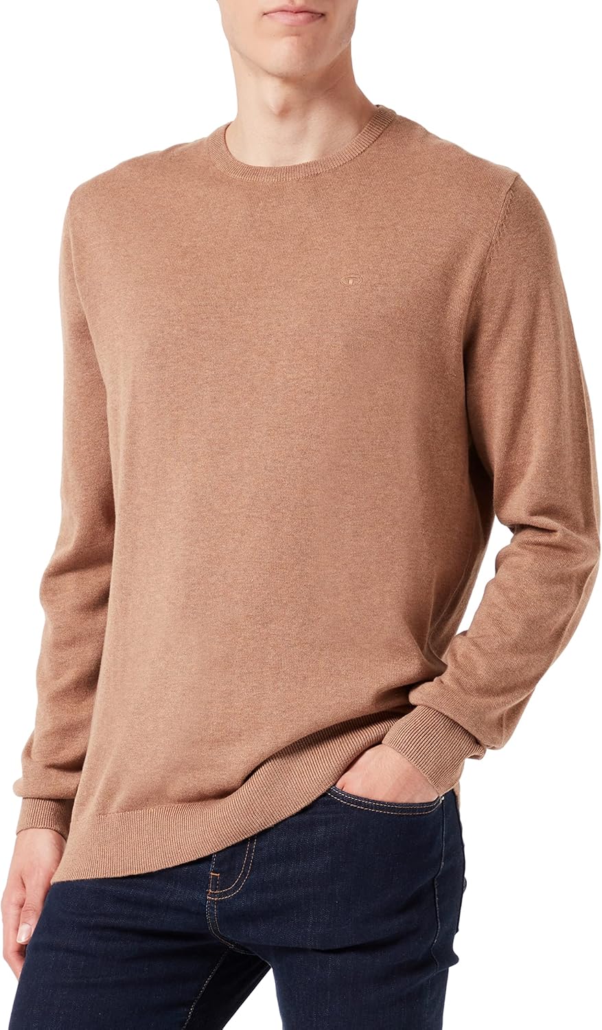 Tom Tailor Men's Basic Crewneck Knit Jumper : Amazon.co.uk: Fashion