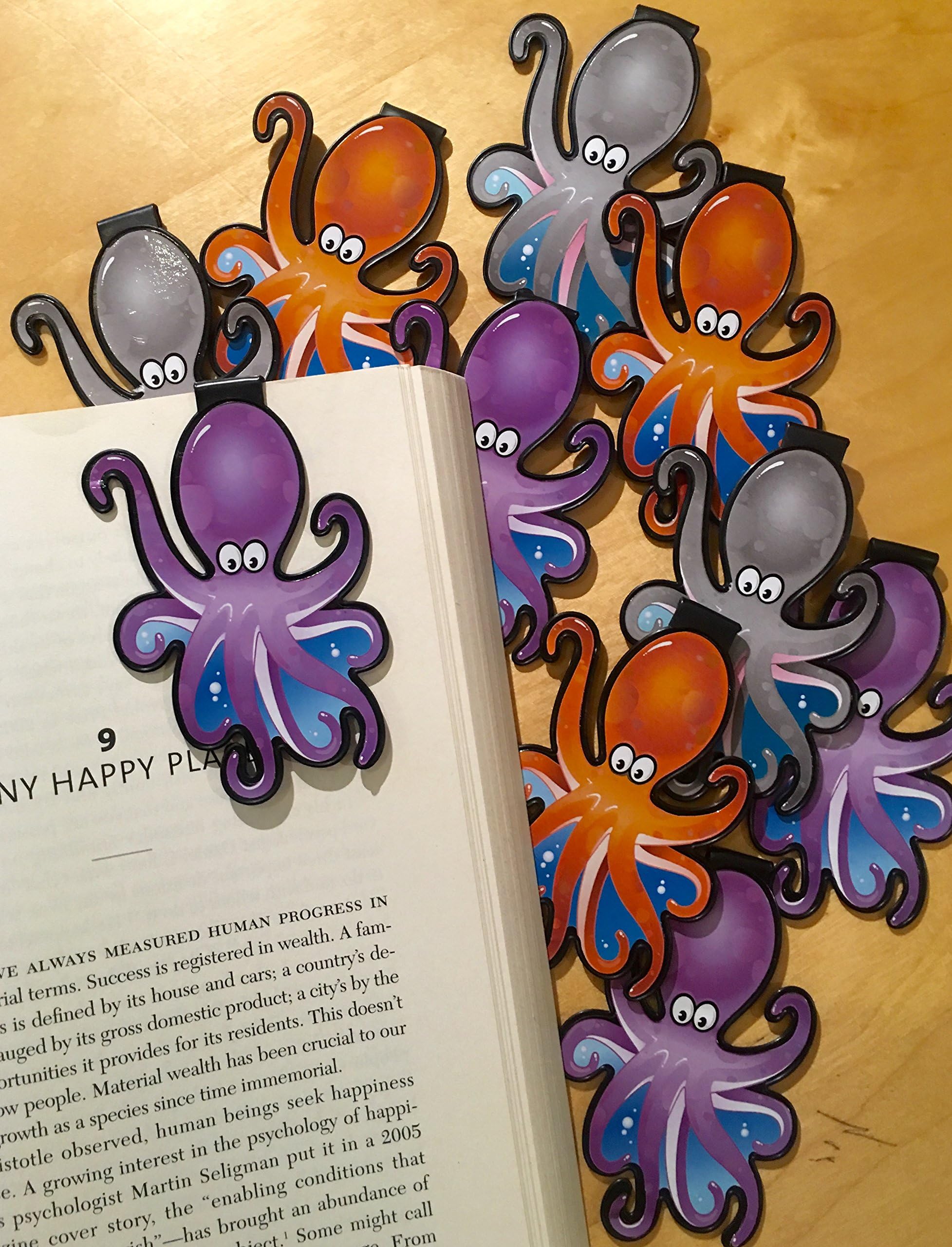 Amazon.com : Bee Clip Bookmarks for Kids Students Cool Cute Animal Set ...