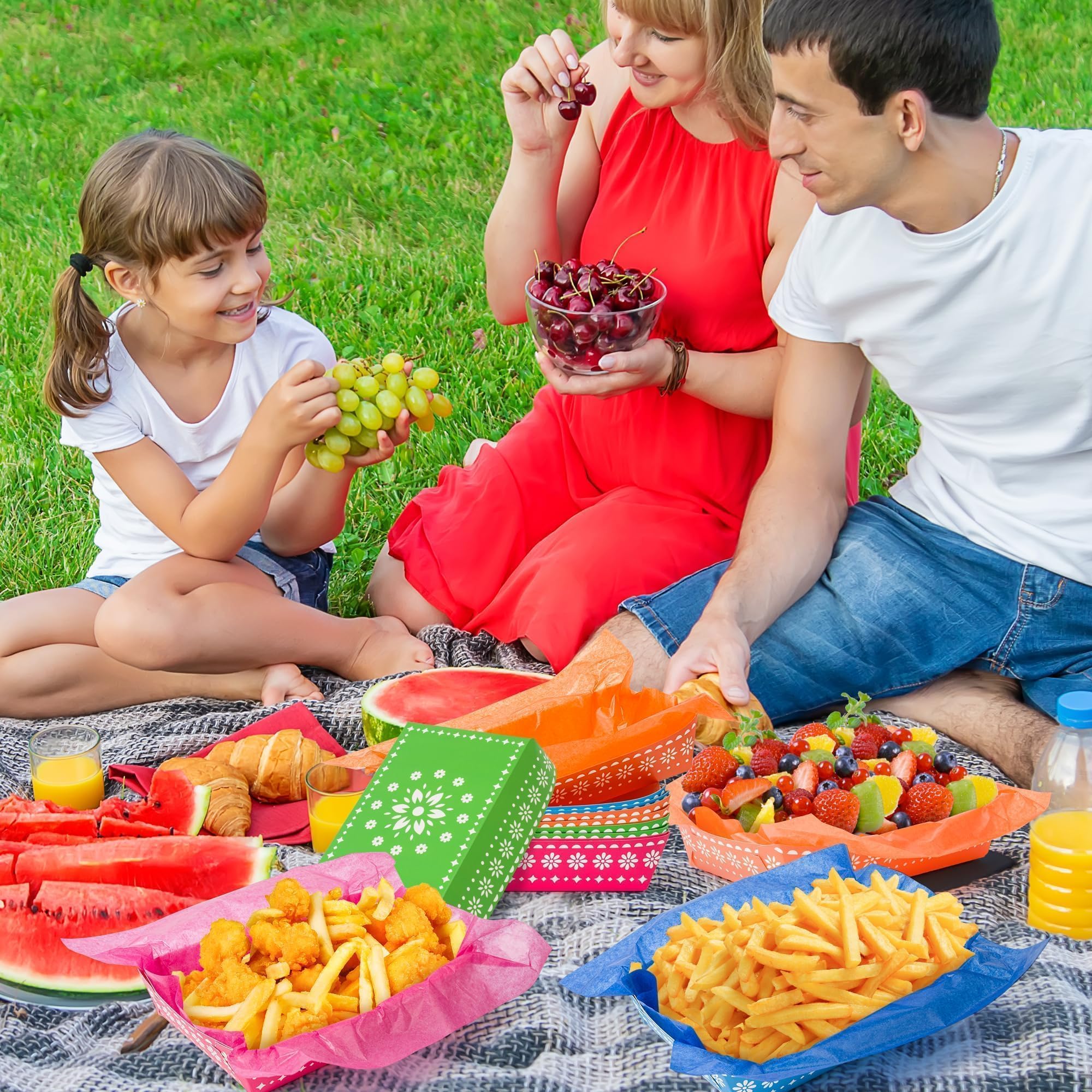 Snapklik.com : Mexican Taco Nights Food Trays - 120P Hispanic Heritage ...