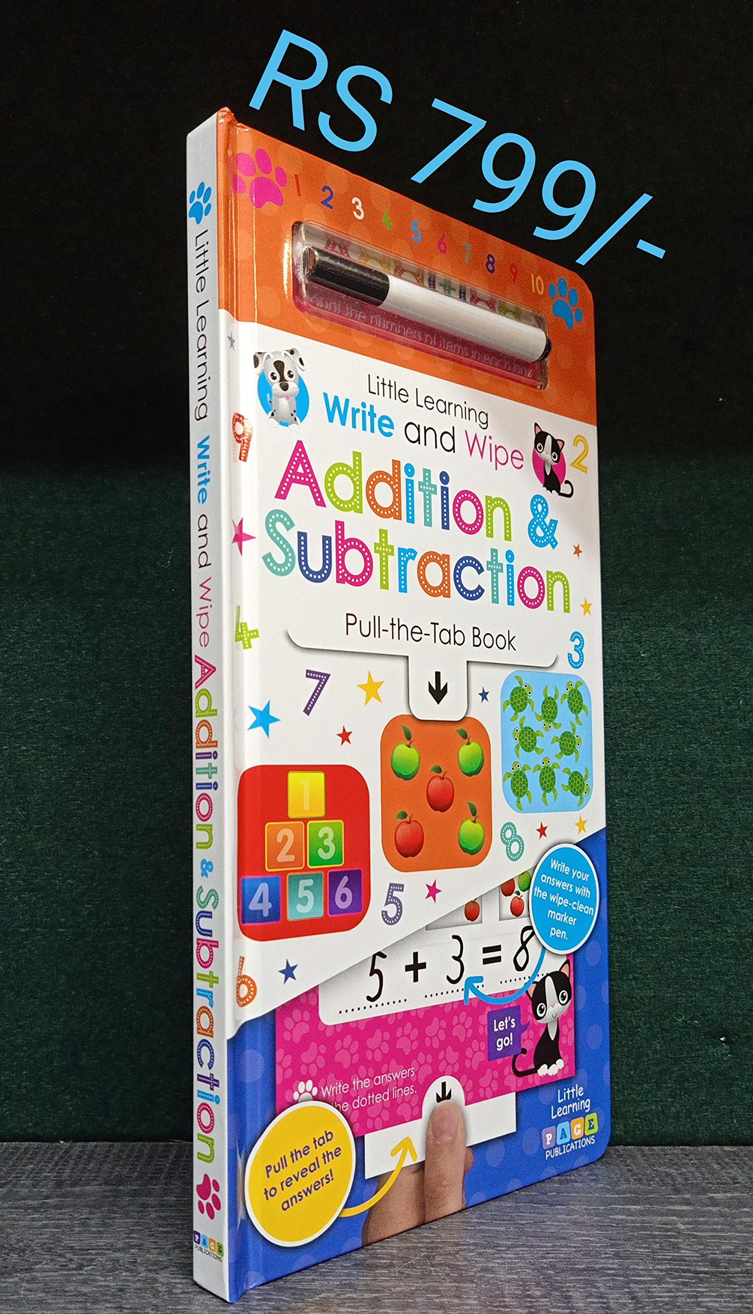 WRITE & WIPE ADDITION & SUBTRACTION: Page Publications: 9781648333231 ...