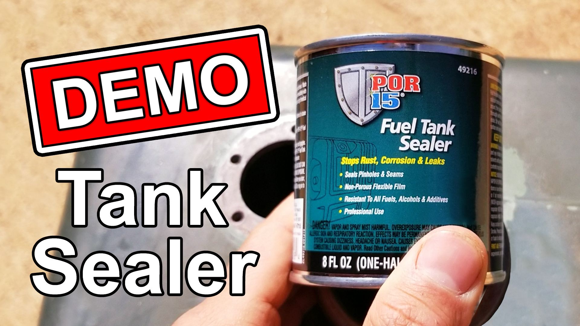 Snapklik.com : Fuel Tank Sealer, Stops Rust, Corrosion And Leaks ...