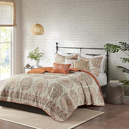 Madison Park Claire Quilt Modern Design - All Season, Breathable ...