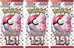 Pokemon TCG Scarlet & Violet 151 Booster Packs x3 JAPANESE Pokemon 151 ...