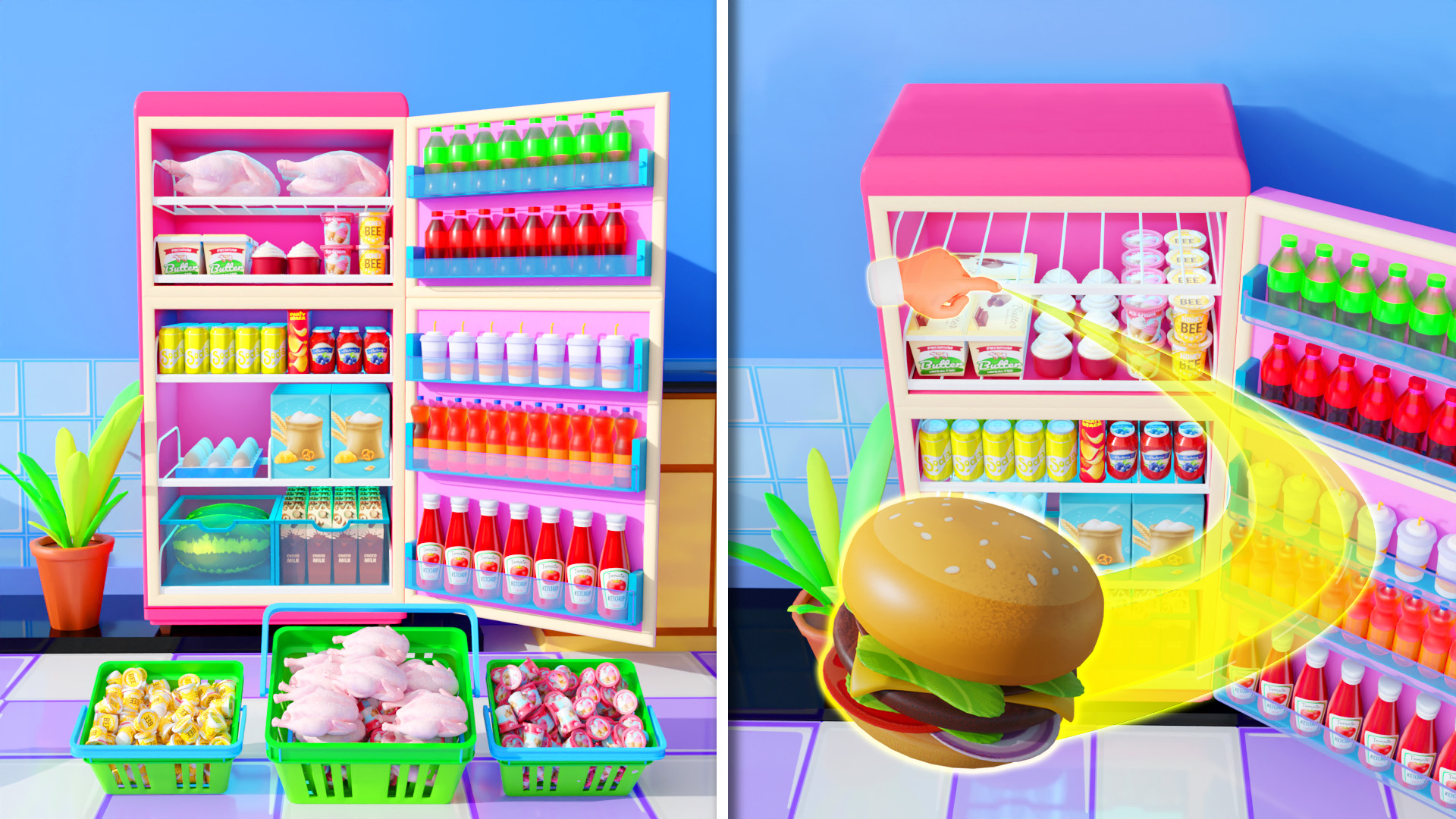 Fill The Fridge - Stack N Sort:Amazon.de:Appstore for Android