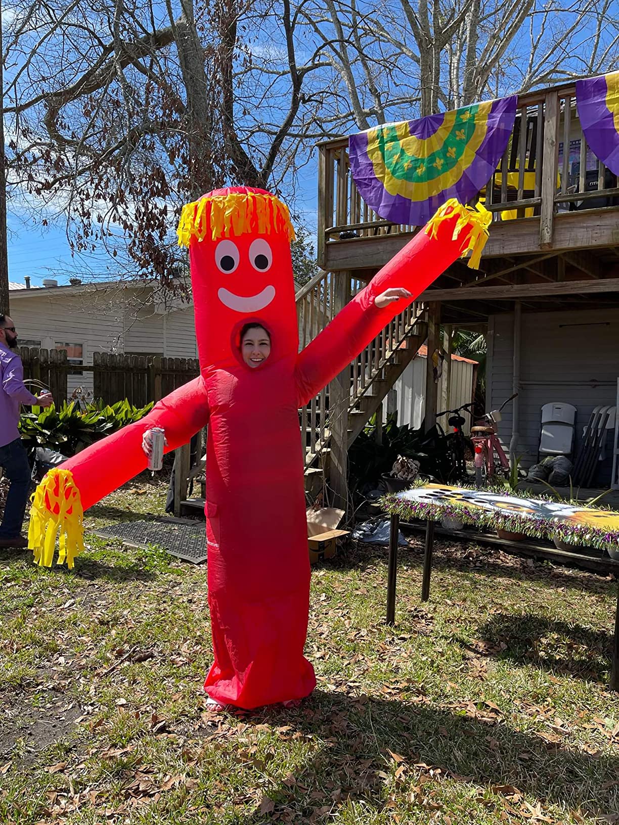 $8/mo - Finance Morph Giant Inflatable Red Wacky Wavy Arm Guy Halloween ...