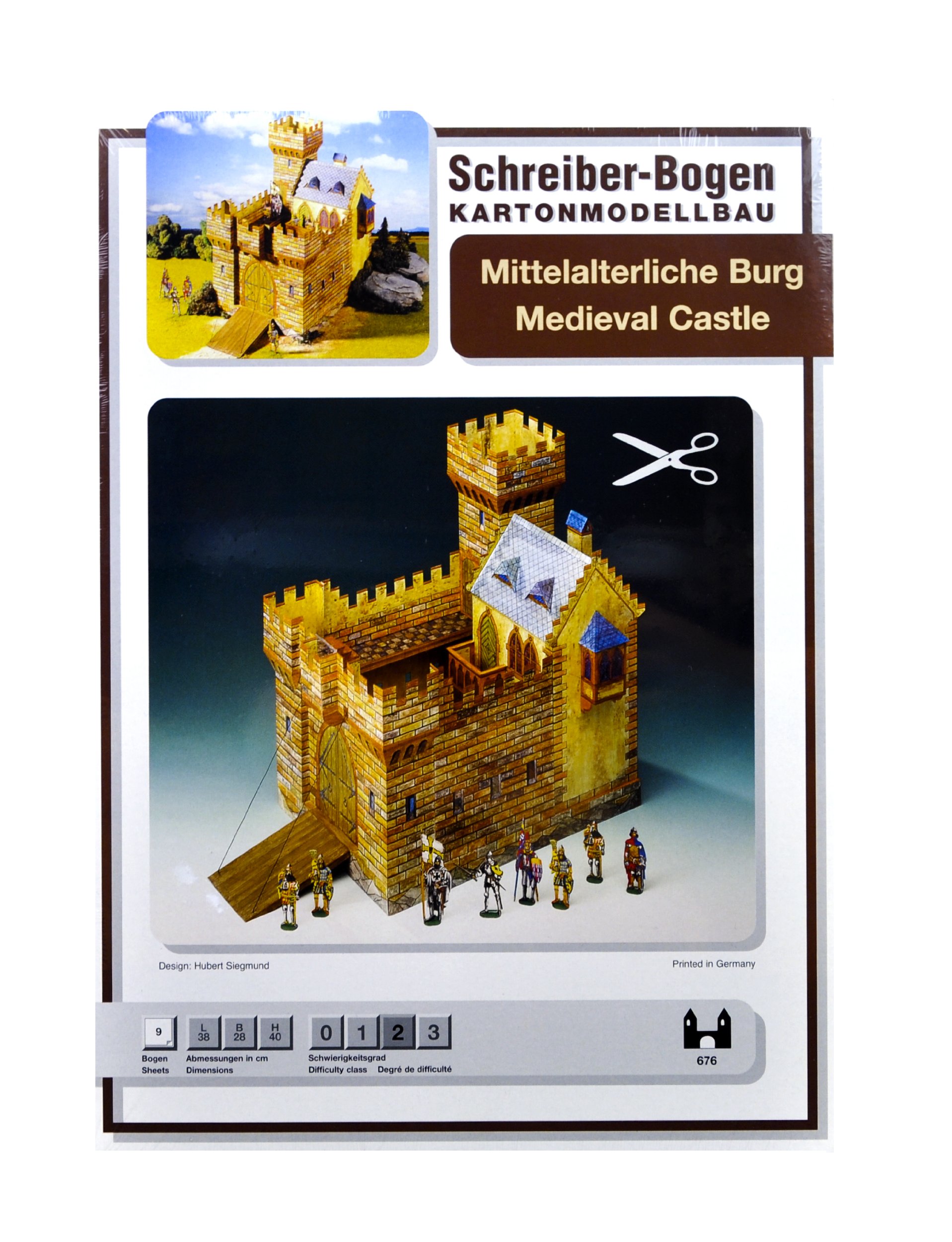 Scottish Castle Model Kit Castles