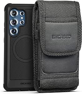 Amazon.com: Encased 2-in-1 Belt Pouch and Phone Case for Samsung Galaxy S25 Ultra (2025) Full ...
