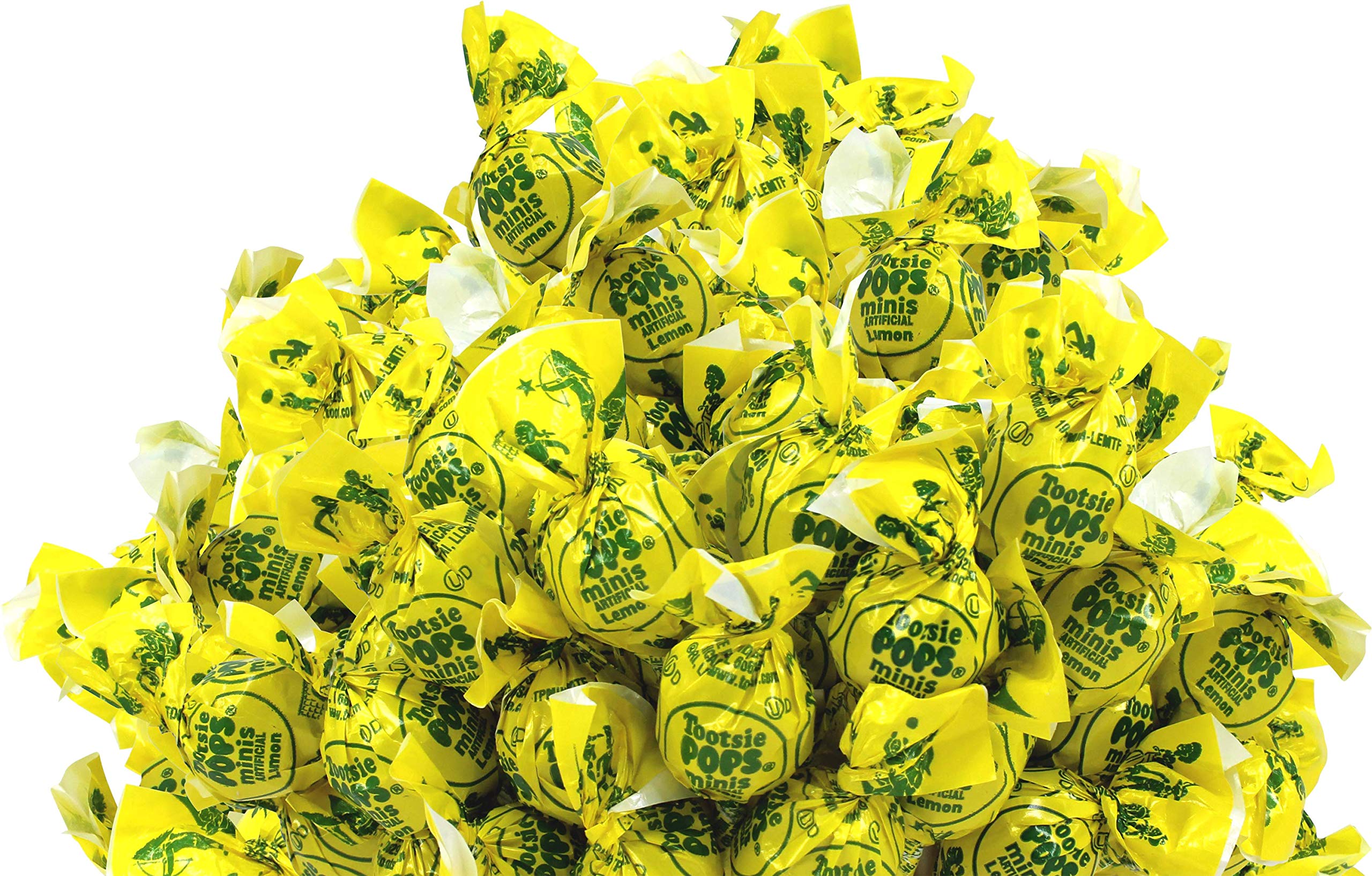 Lemon Tootsie Roll Pops