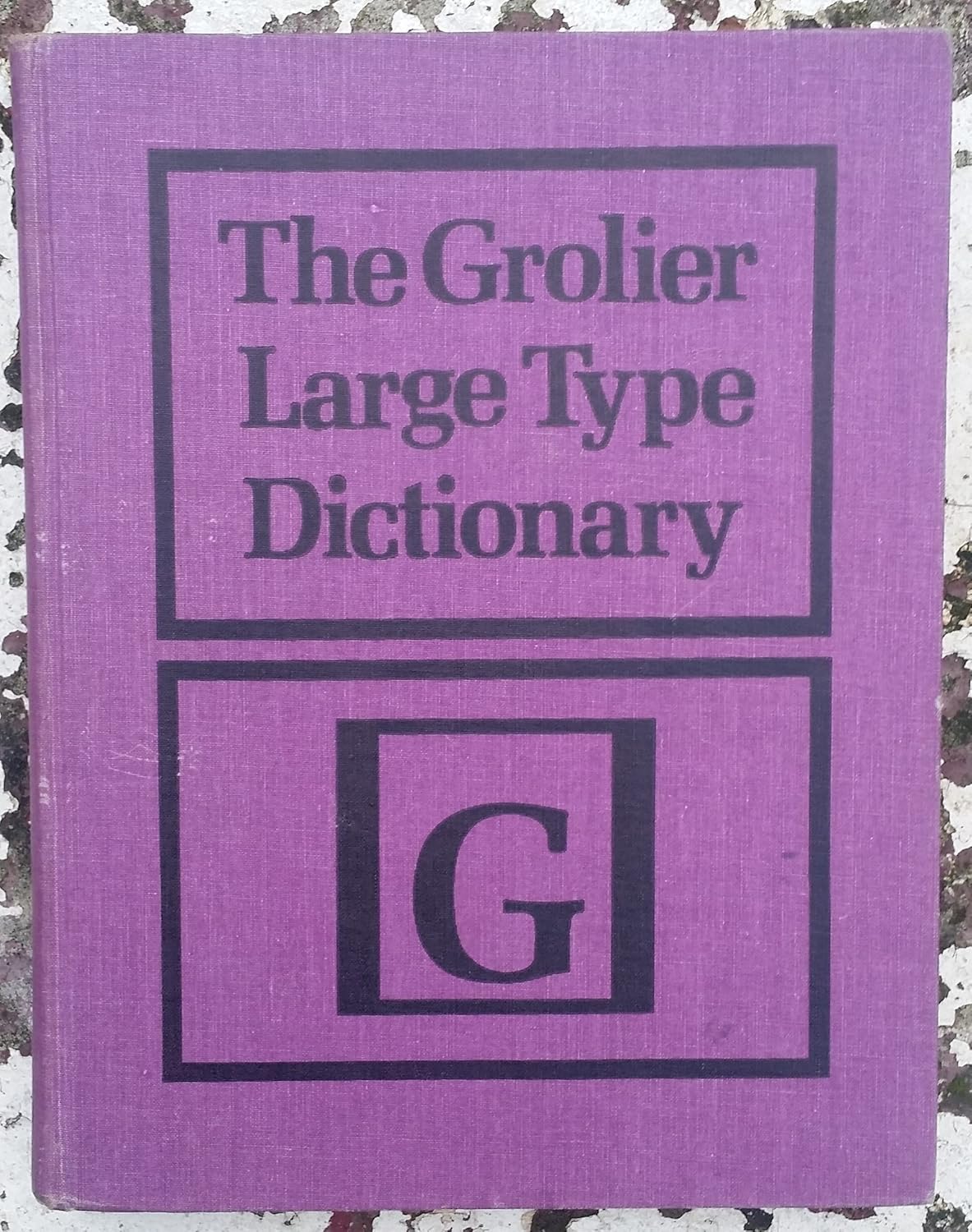 Grolier Large Type Dictionary: Amazon.co.uk: Ostler, George, Coulson ...