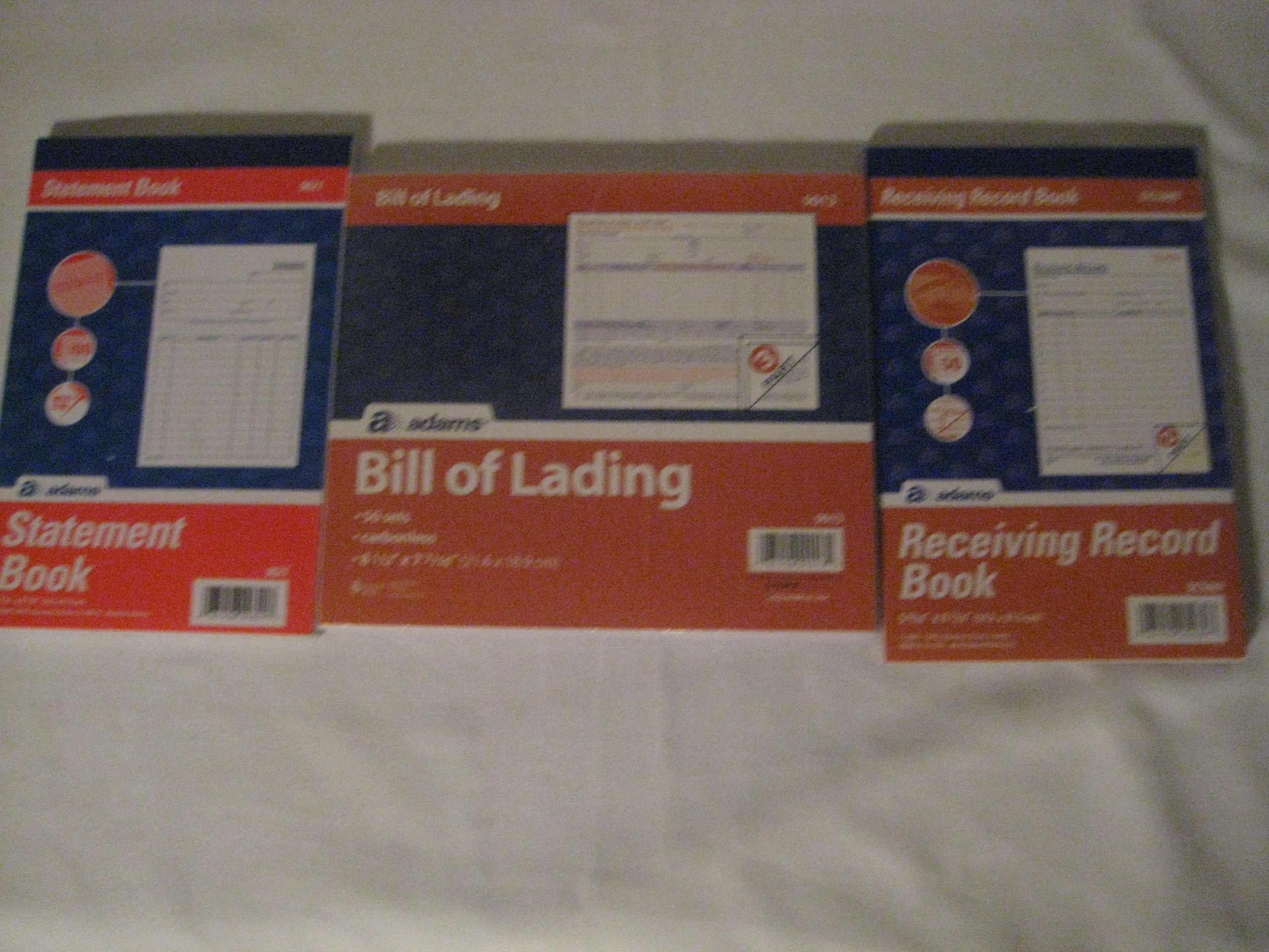 Buy Adams Bill of Lading Short Form, 3-part, 50-forms, White, Adams ...