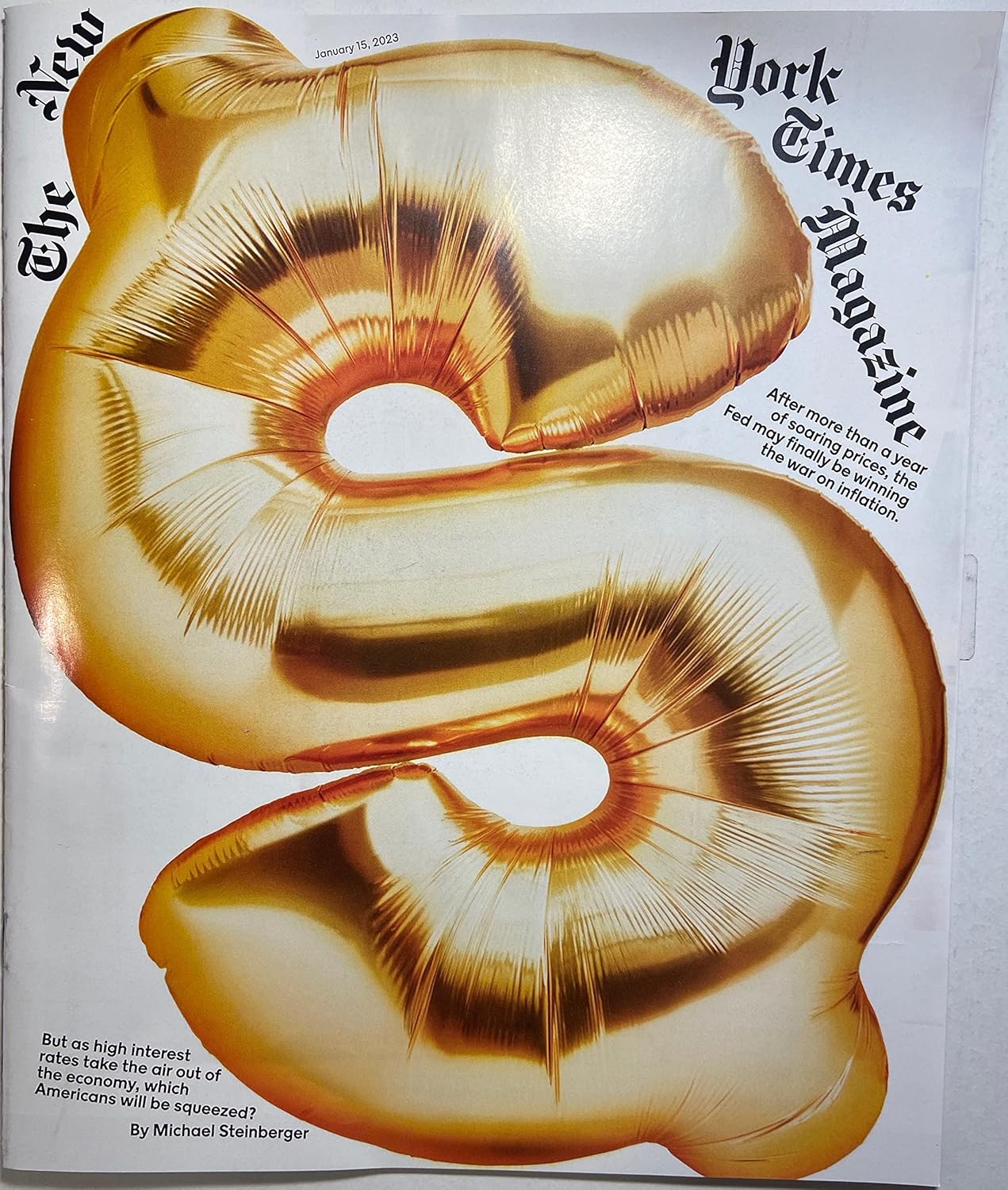 The New York Times Magazine, January 15, 2023 (Fed May Finally Be ...