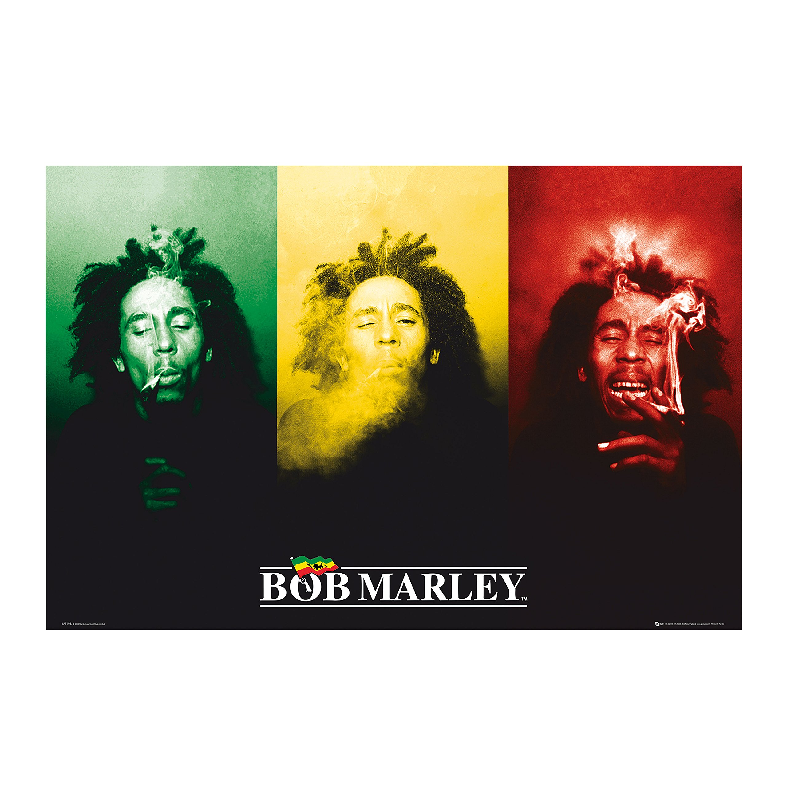 Bob Marley Smoking Weed Posters